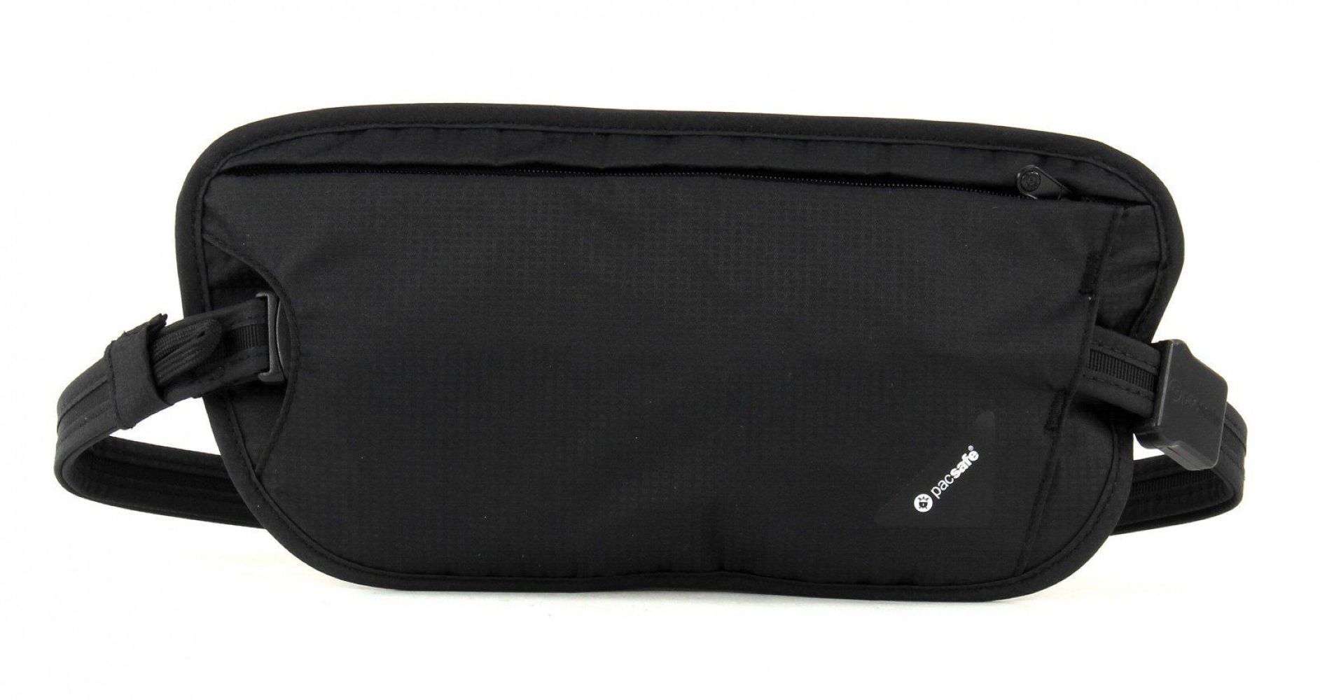Pacsafe Coversafe X100 Anti-Theft RFID Blocking Waist Wallet Black in ...
