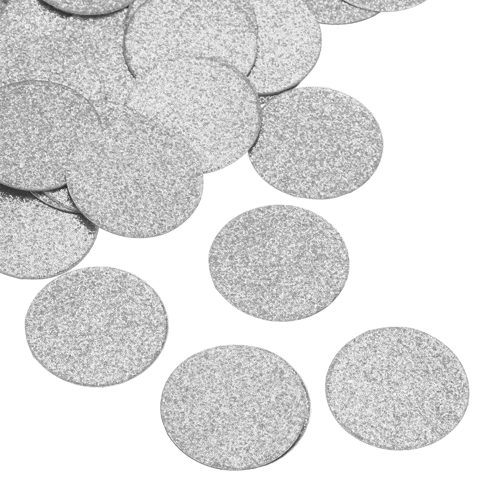 Unique Bargains Glitter Round Confetti Cutouts Paper Circles Cut-outs ...
