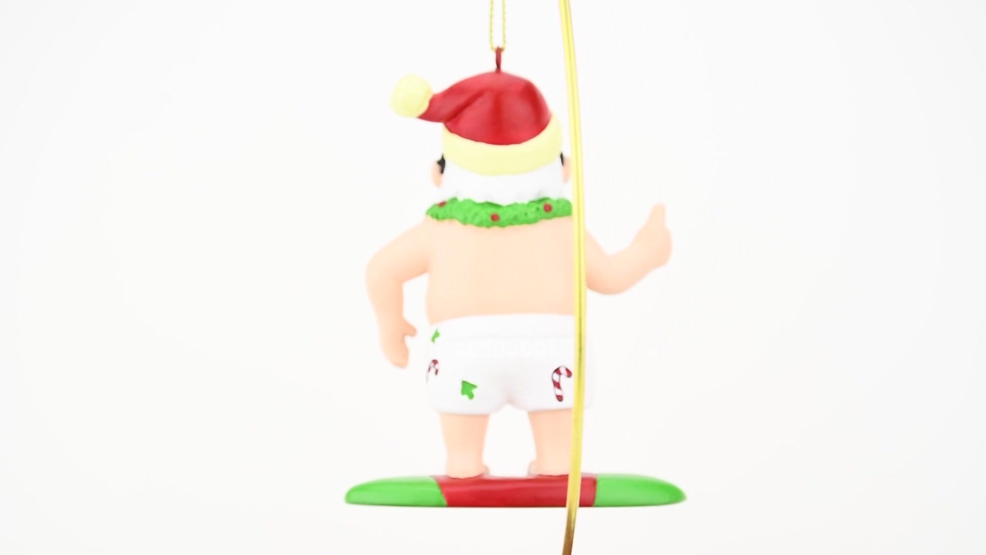 Tree Buddees Surfing Santa Christmas Surfer Ornament in the Christmas ...