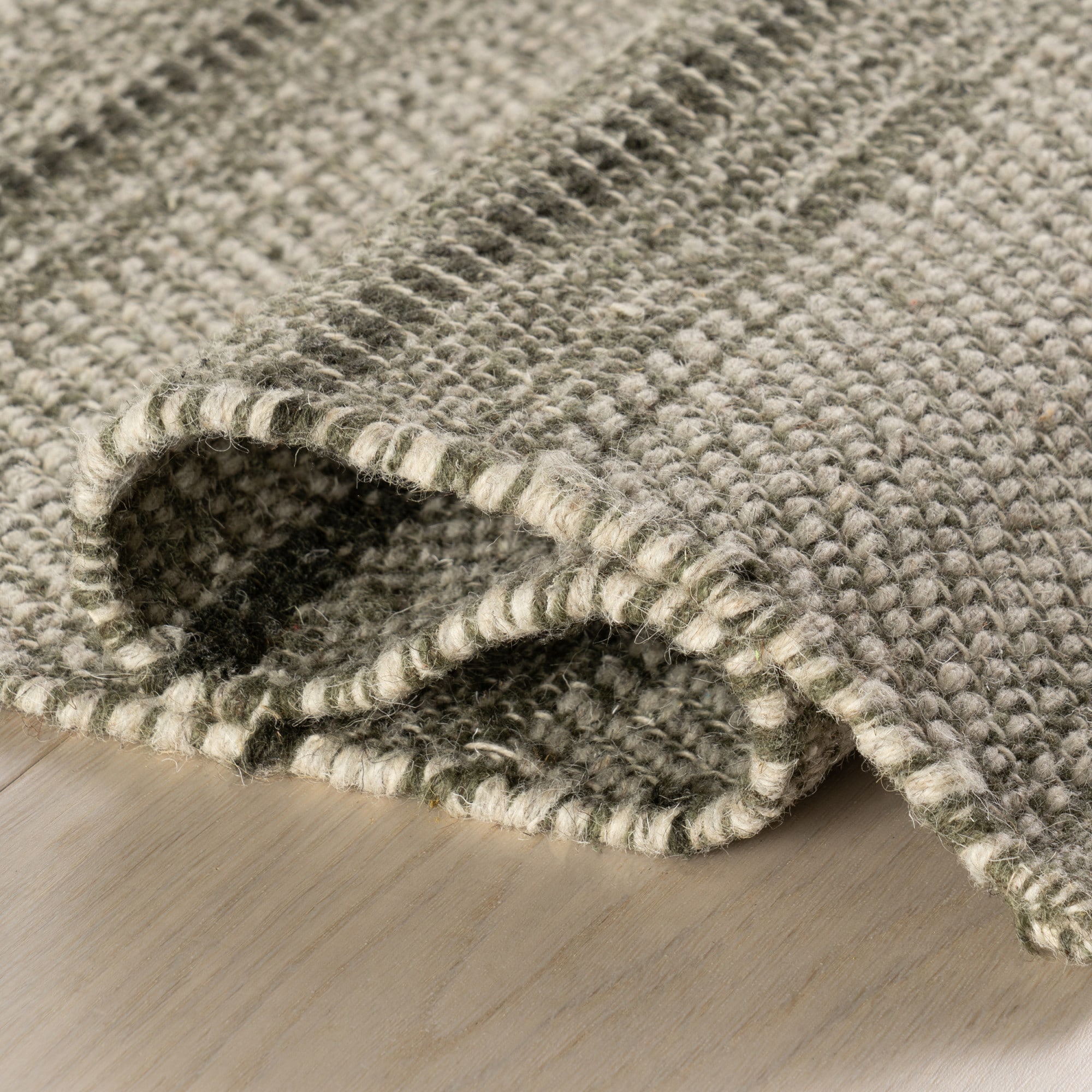 Rugs USA Nate Berkus Mateo Striped Wool Cozy Area Rug in the Rugs ...