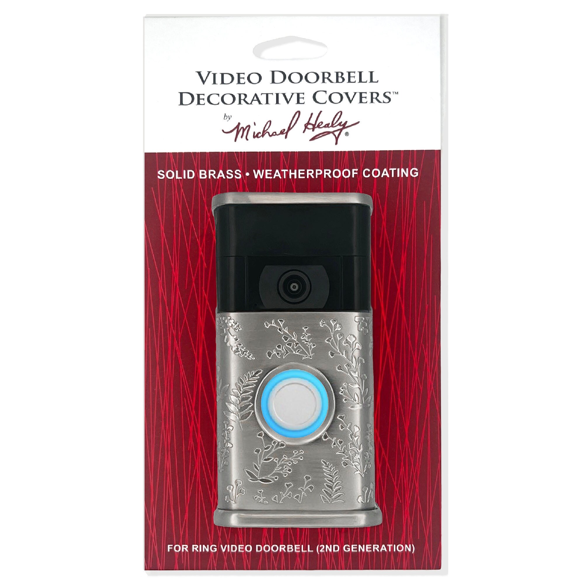 Michael Healy Video Doorbell Decoratibe Covers (R3 Collection) Silver ...