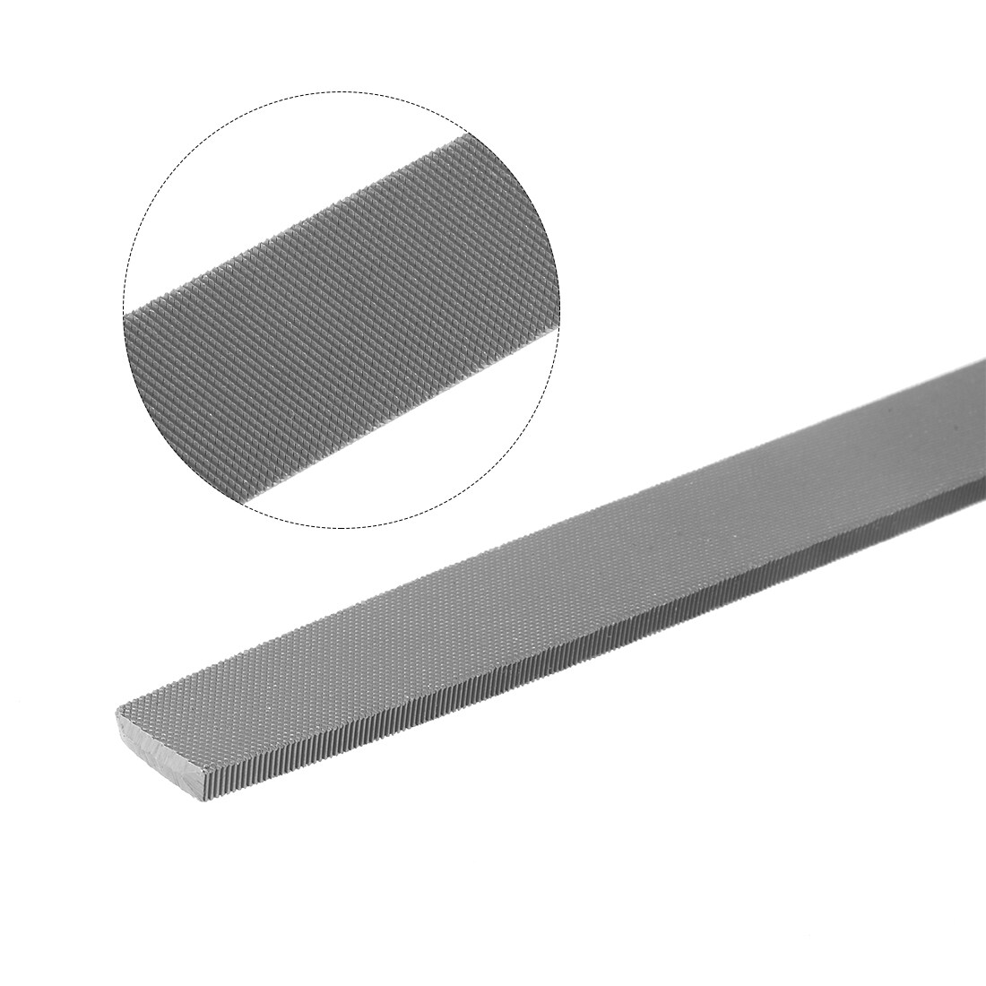 Unique Bargains Second Cut Grade High Carbon Hardened Steel Flat Mill ...