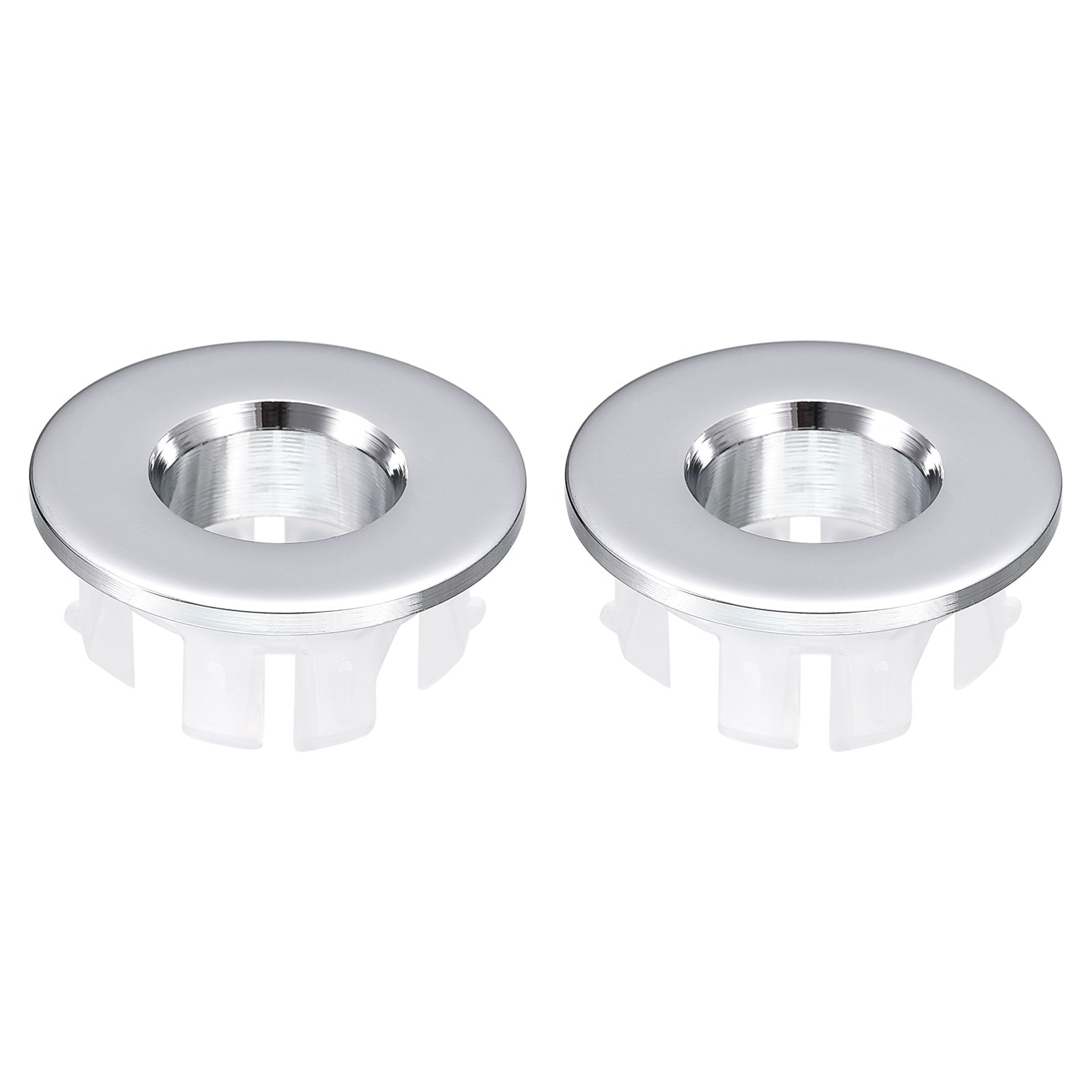 Unique Bargains Sink Trim Overflow Cover 2pcs Sink Overflow Rings ...