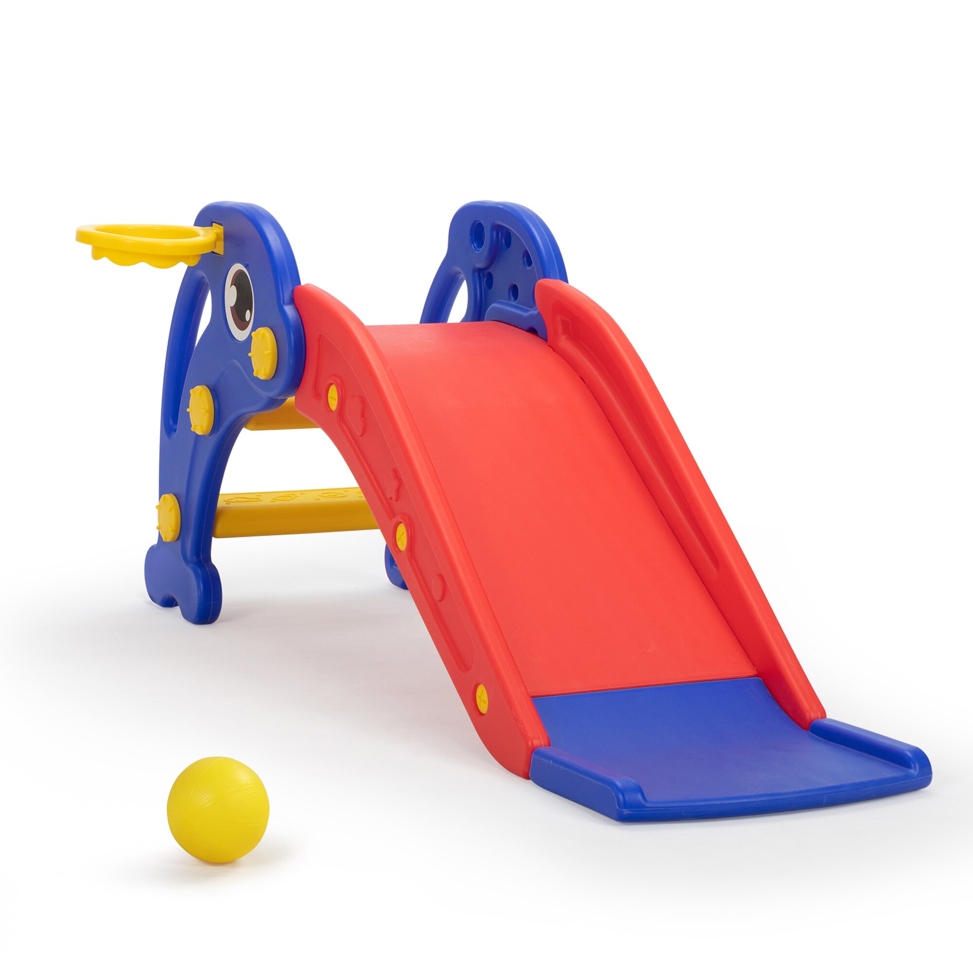 LOVMOR Toddler Slide Dolphin Play Slide for Outdoor and Indoor ...