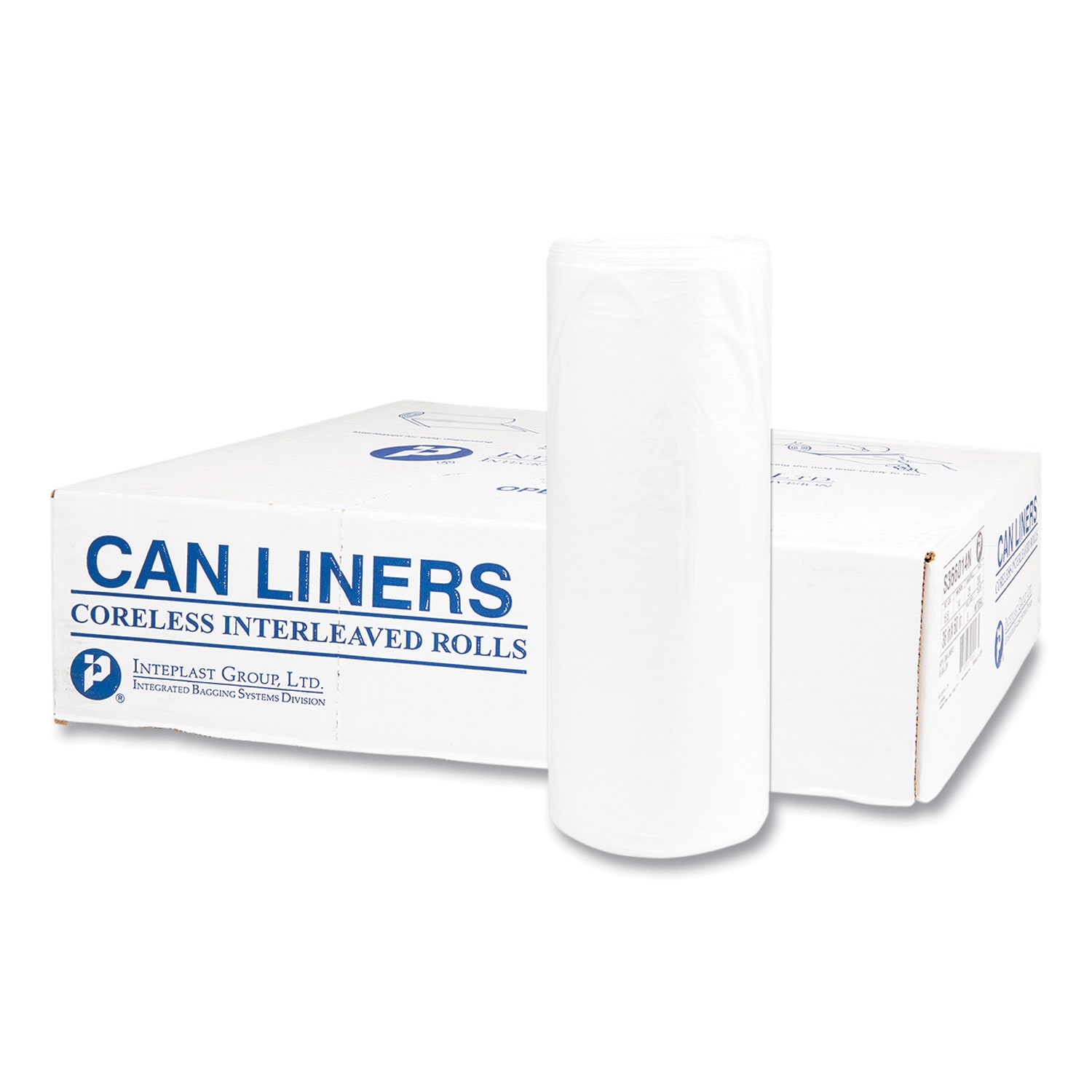 The Inteplast Group High-Density Commercial Can Liners 55 gal 14 mic 36 ...
