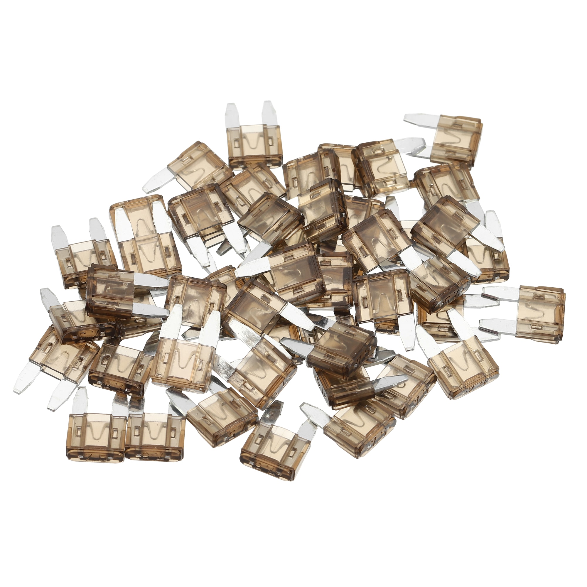 Unique Bargains 50pcs Mini 7.5AMP APM/ATM Universal Car Fuse Blade ...