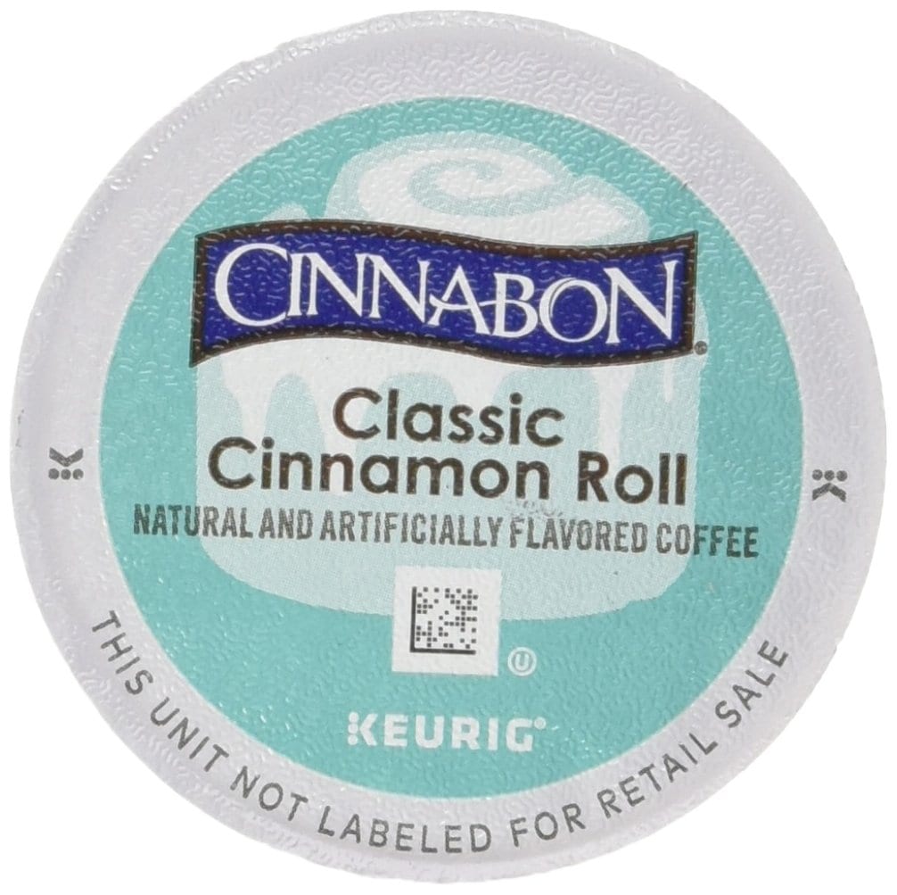 Classic Cinnabon Cinnamon Roll K-Cup Coffee 48 K-Cups in the Single ...