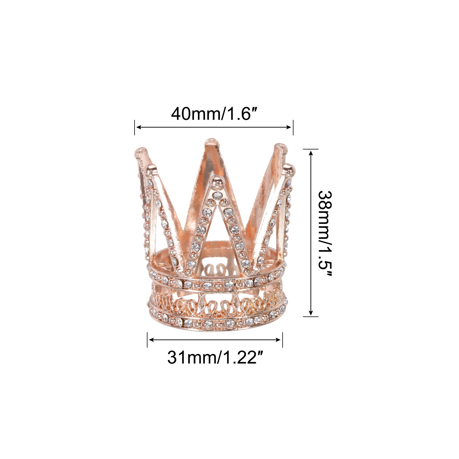 Unique Bargains Crystal Ball Display Holder Crown Shaped Egg Stand ...