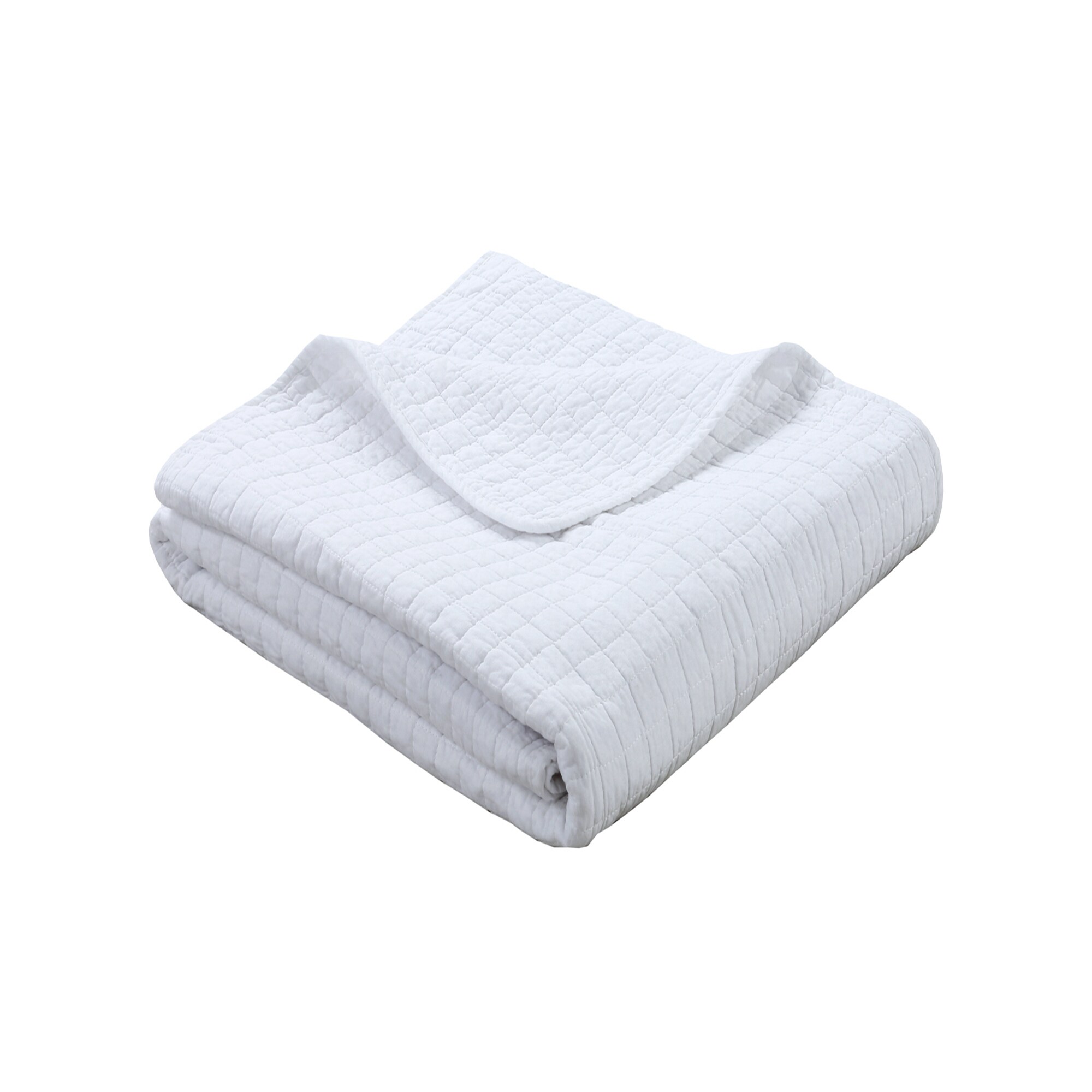 MarCielo 1 PC Cotton Quilted Throw Decorative Throw Blanket Quilt 50 By ...