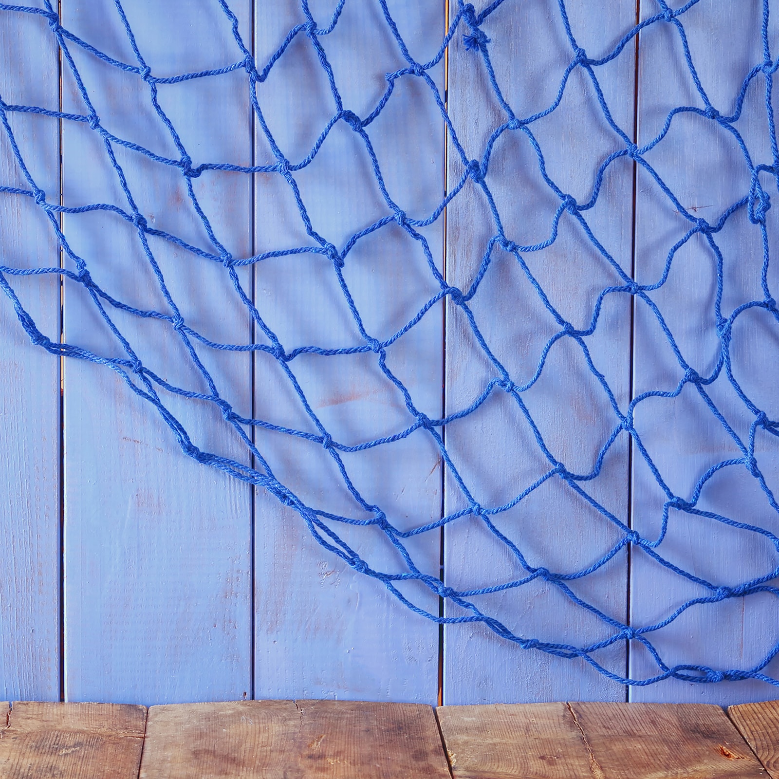 Unique Bargains Natural Shell Decorative Fishing Net 40 x 80inch ...