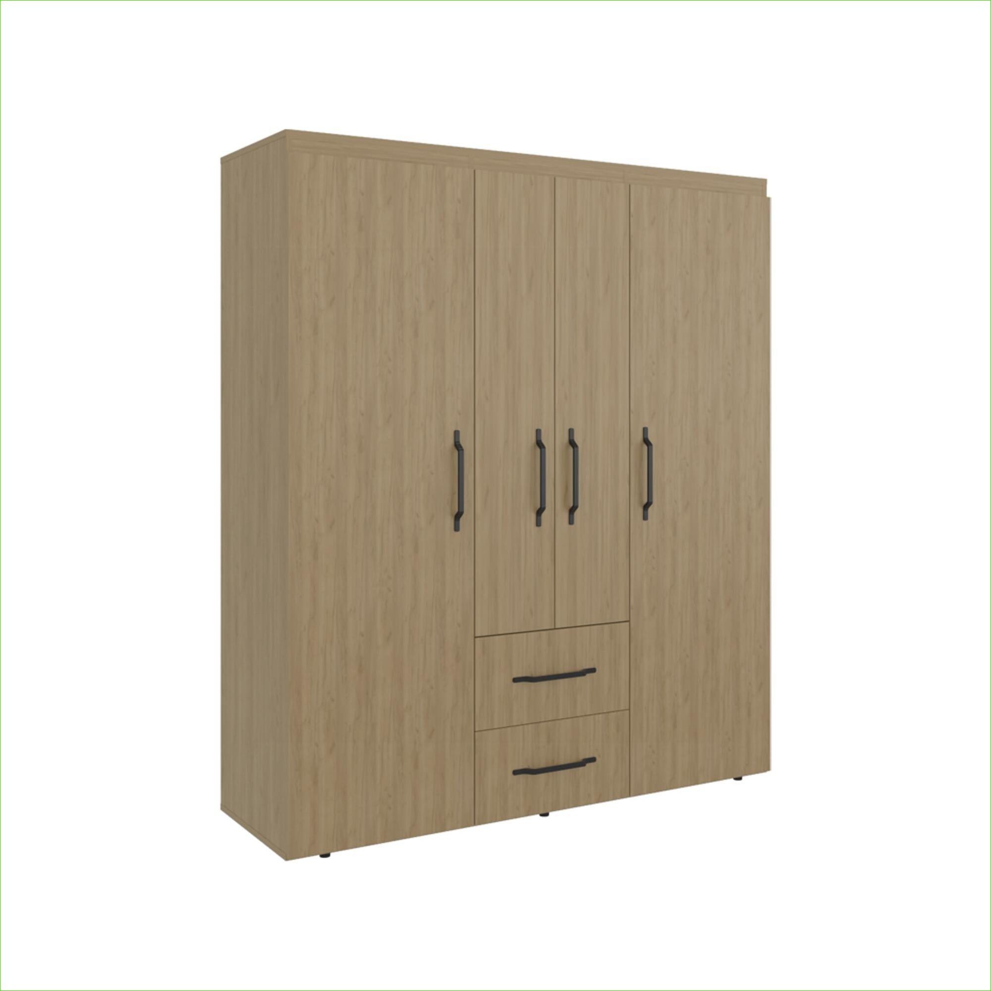 Watnature Contemporary Combo Storage Armoire Neutral Beige Engineered ...