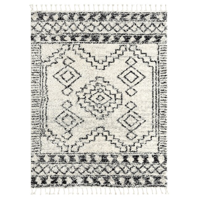 Abani Rugs 6 X 9 (ft) Ivory Indoor/Outdoor Geometric Area Rug at Lowes.com Abani Rugs 6 X 9 (ft) Ivory Indoor/Outdoor Geometric Area Rug at Lowes.com