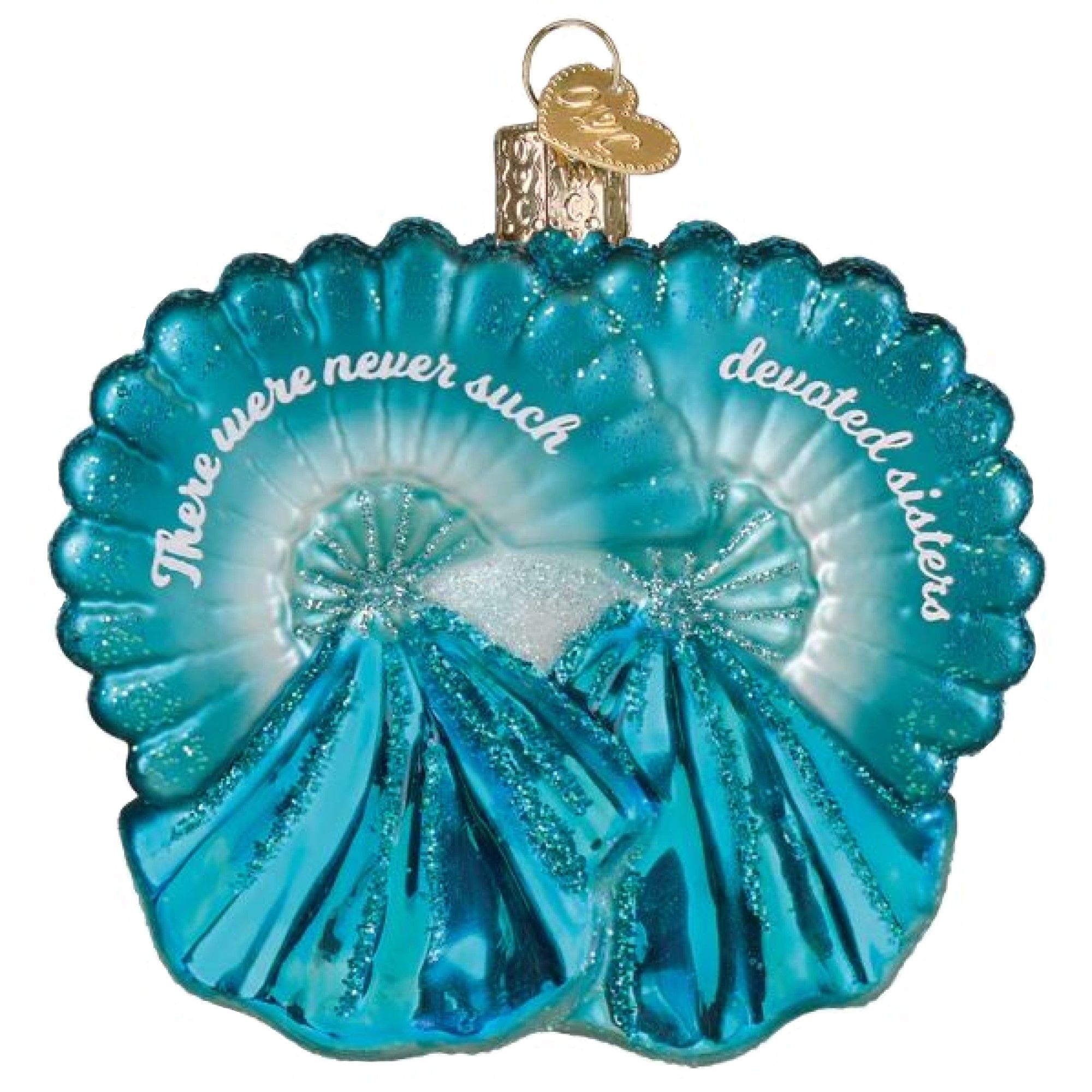 Old World Christmas Blown Glass Ornament for Christmas Tree - Sisters ...
