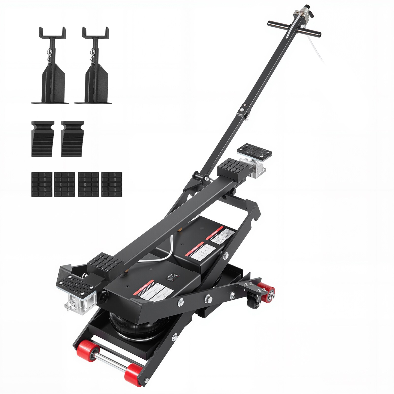 VEVOR Air Portable Car Lift 6613 lbs/3 Ton Capacity 21.7 inch Max ...