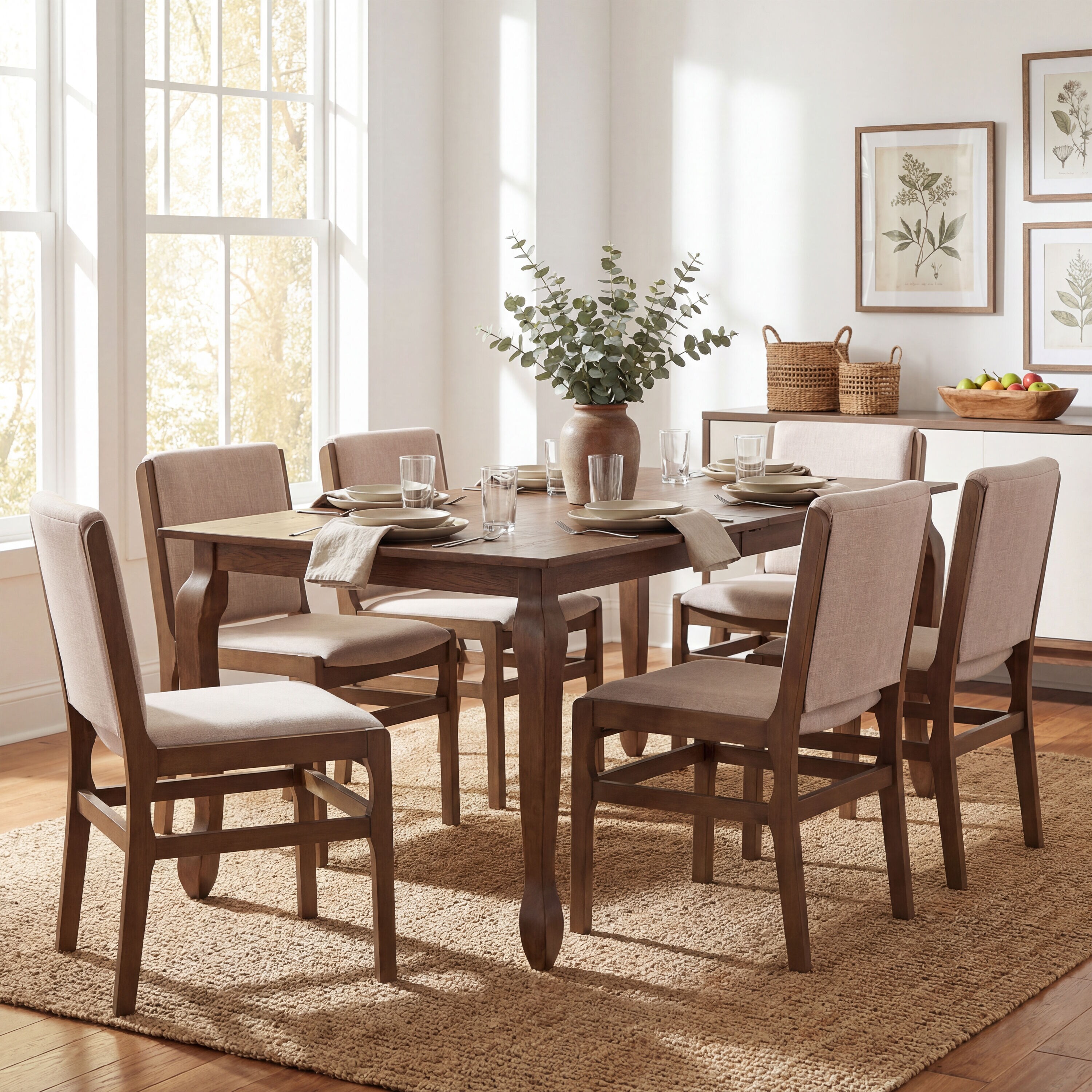 Christopher Knight Home French Country 7-Piece Extendable Dining Set ...