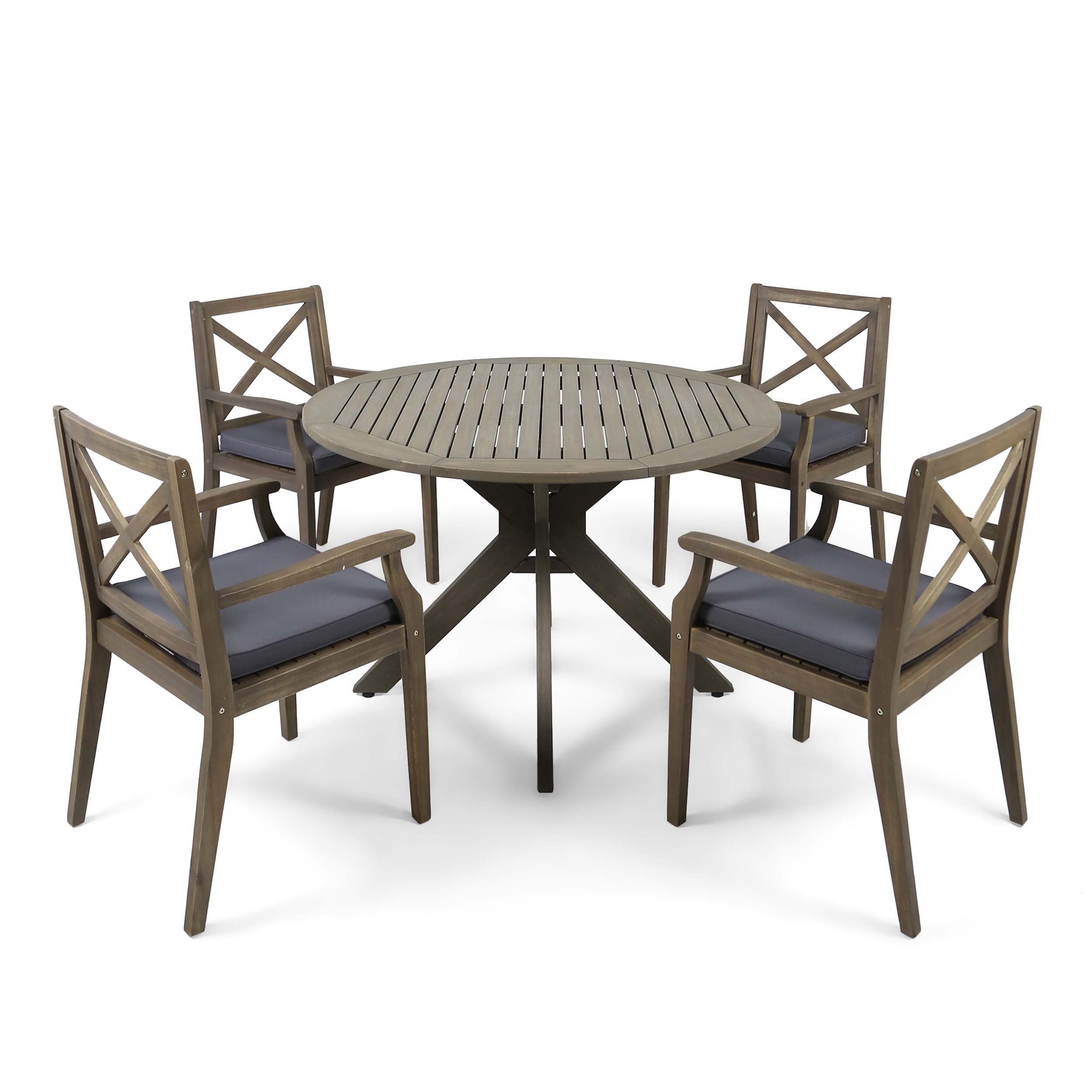 Geelong Round-Shaped-Table Patio Dining Sets at Lowes.com