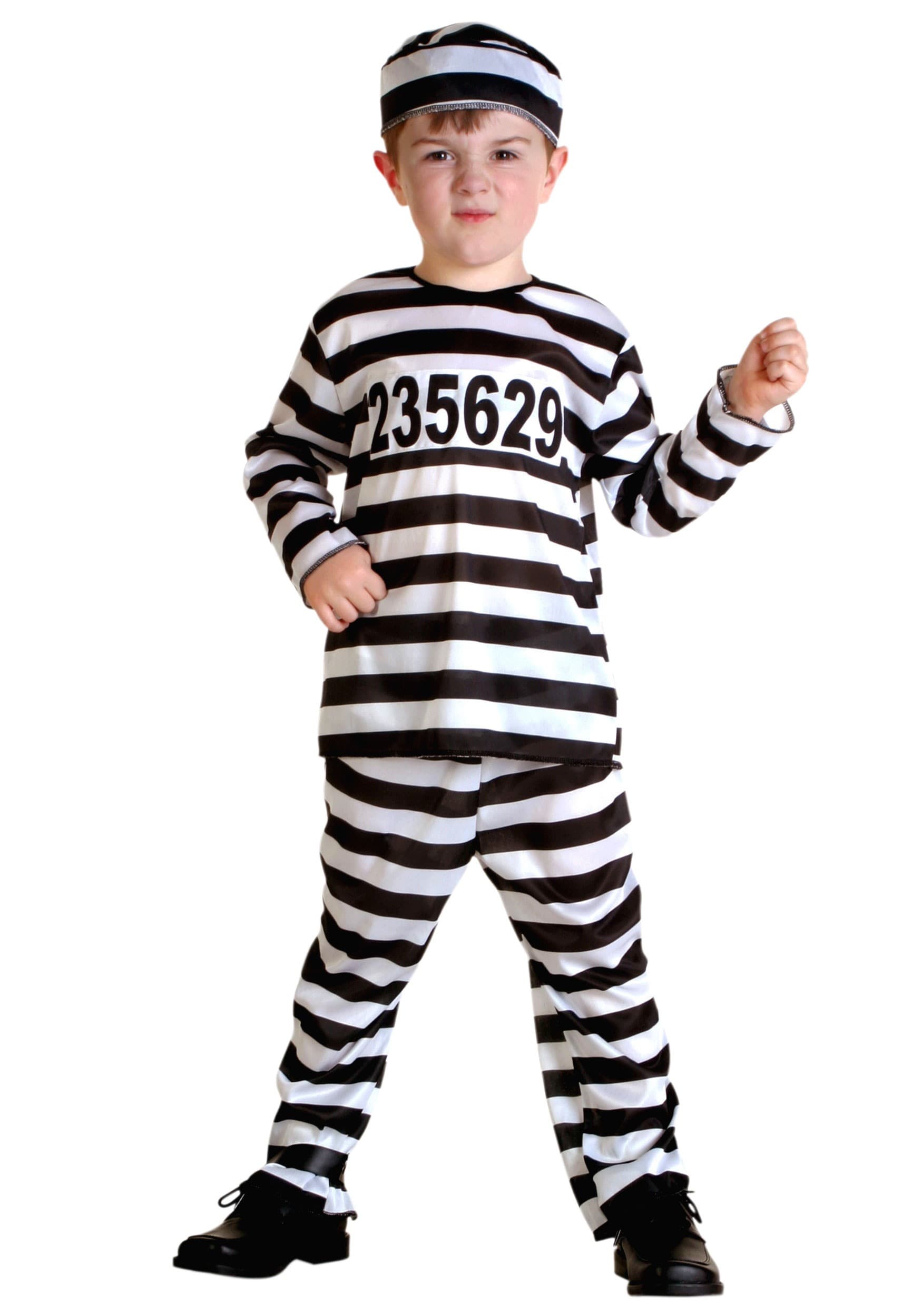 HalloweenCostumes.com FUN Costumes Toddler Prisoner Costume Jailbird ...