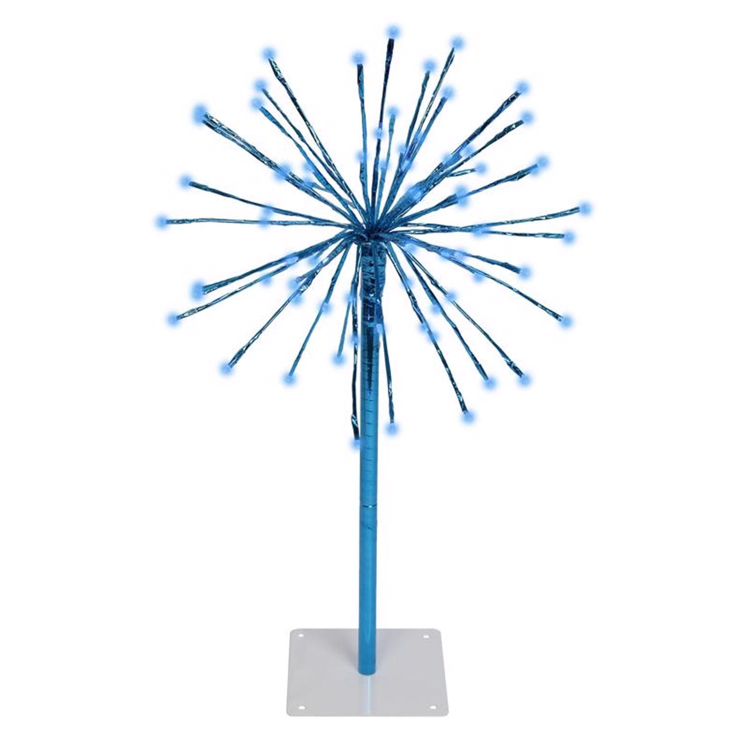 Celebrations LED Blue 3-in-1 Radiant Blast 16 in. Pathway Decor in the ...