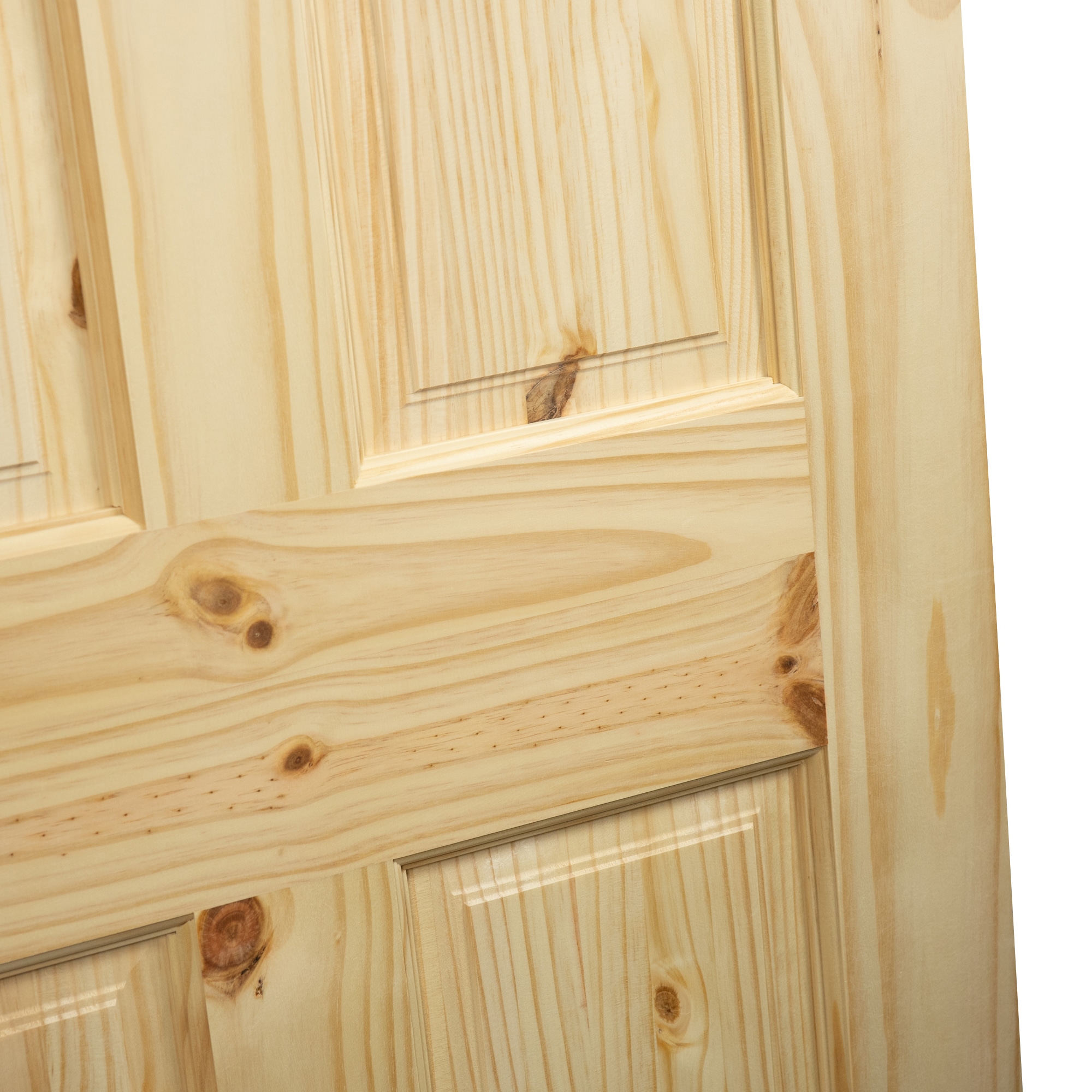 Kimberly Bay 18-in x 80-in Unfinished 6-panel Smooth Solid core ...