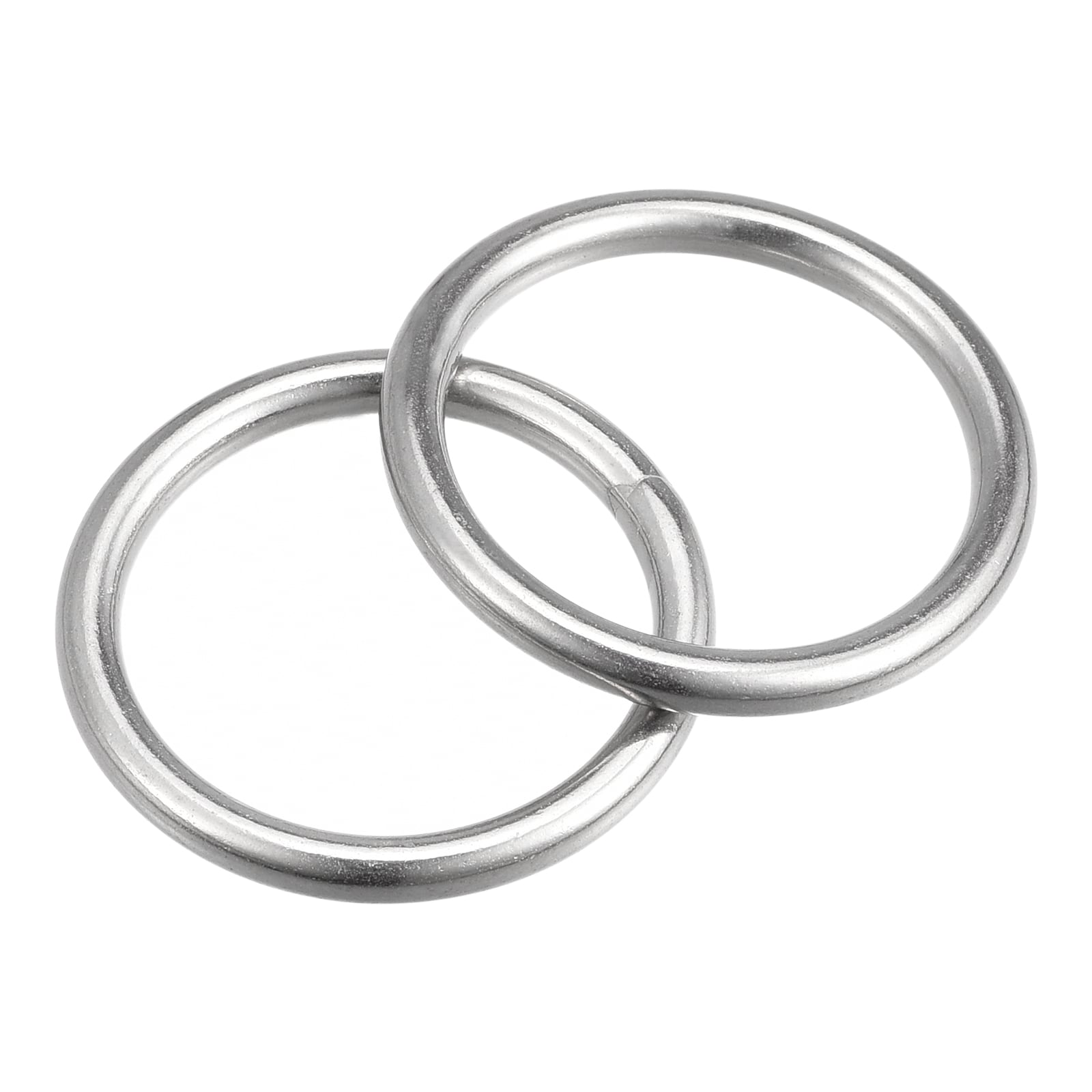 Unique Bargains 316 Stainless Steel Round Ring Welded O-Rings 30mm(1 ...