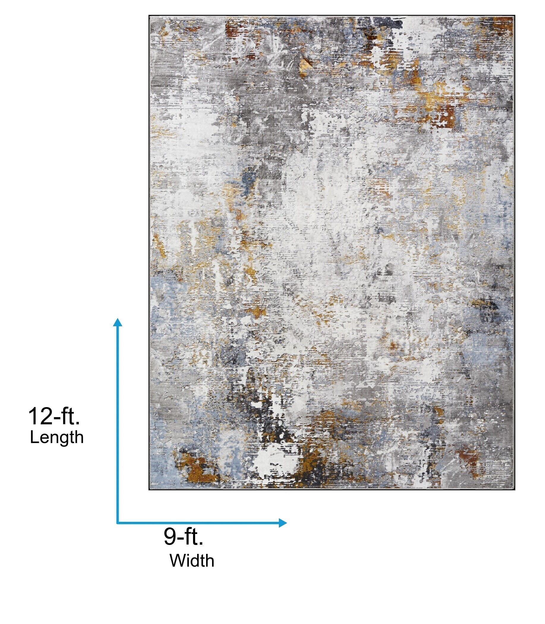 Origin 21 with STAINMASTER Modern 9 X 12 (ft) Indoor Abstract Area Rug ...