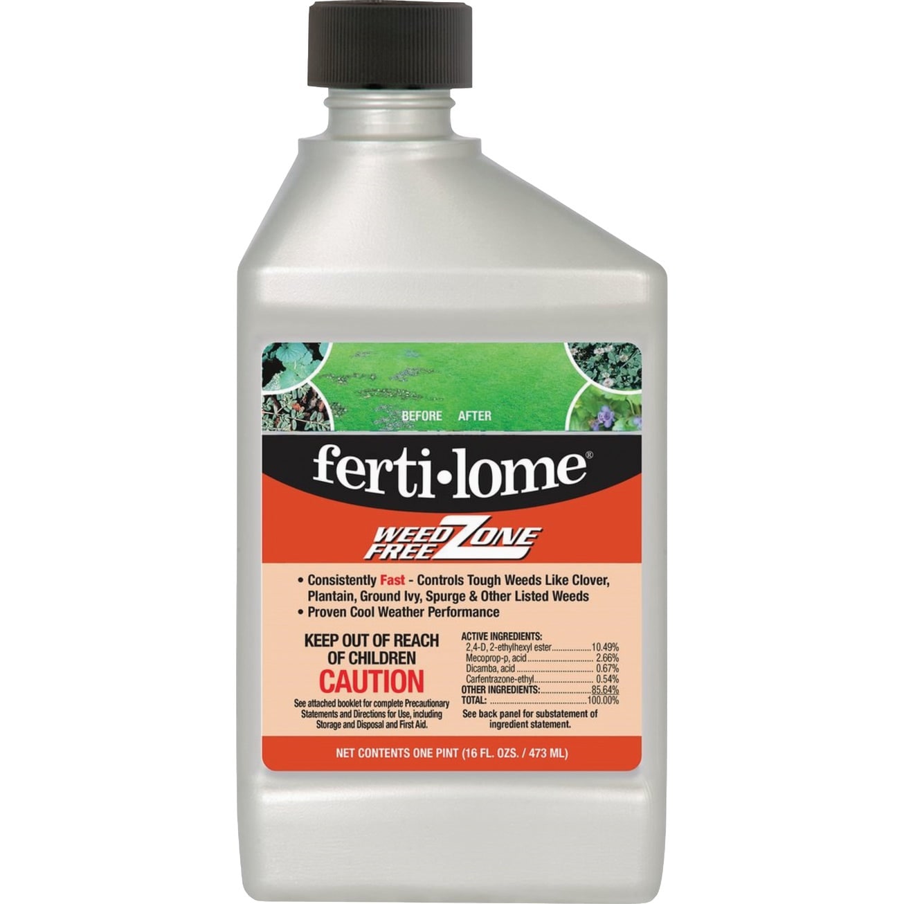 Fertilome Ferti-lome Weed Free Zone 16 Oz. Concentrate Weed Killer in ...