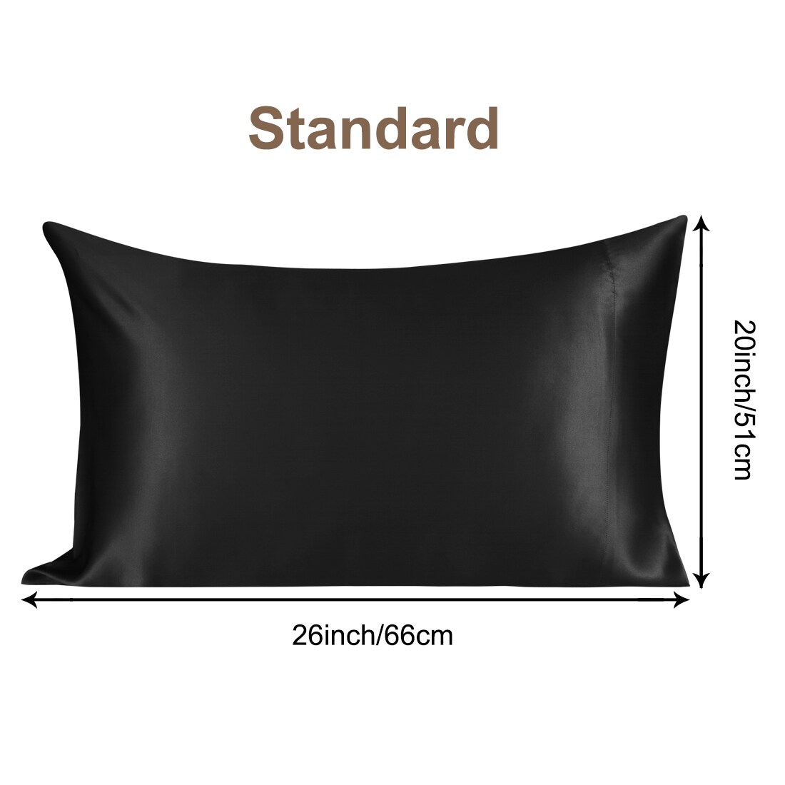 Unique Bargains 1pc Silk Pillowcase for Hair and Skin Both Sides 350TC ...