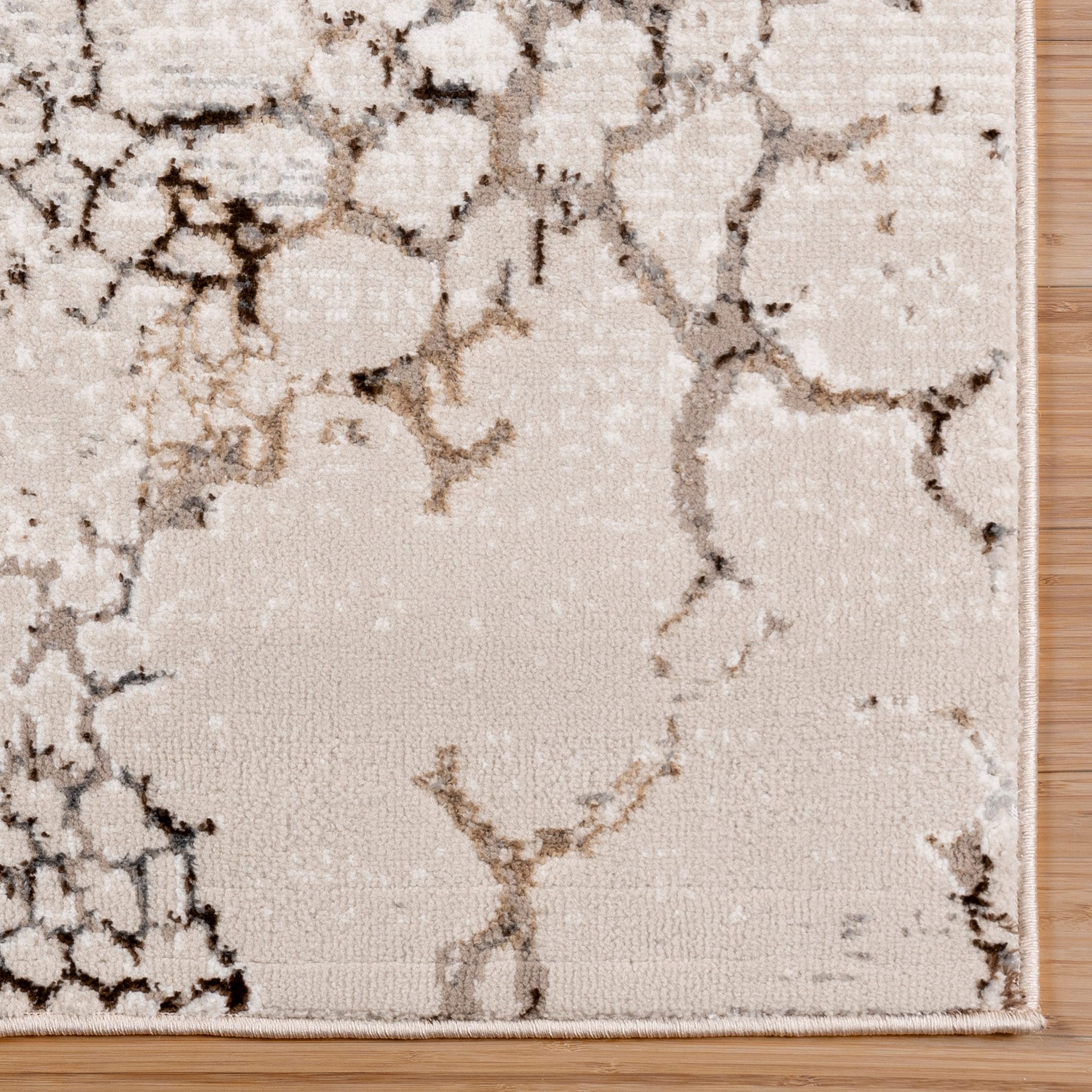 GERTMENIAN Briton 5 X 7 (ft) Earth-tone Brown Indoor Abstract Global ...