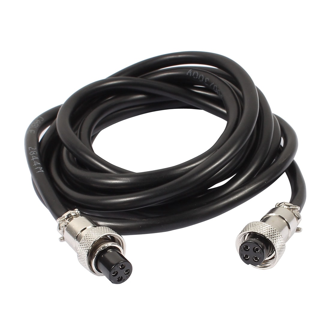Unique Bargains GX12 4 Pins Double Female Head Aviation Socket ...