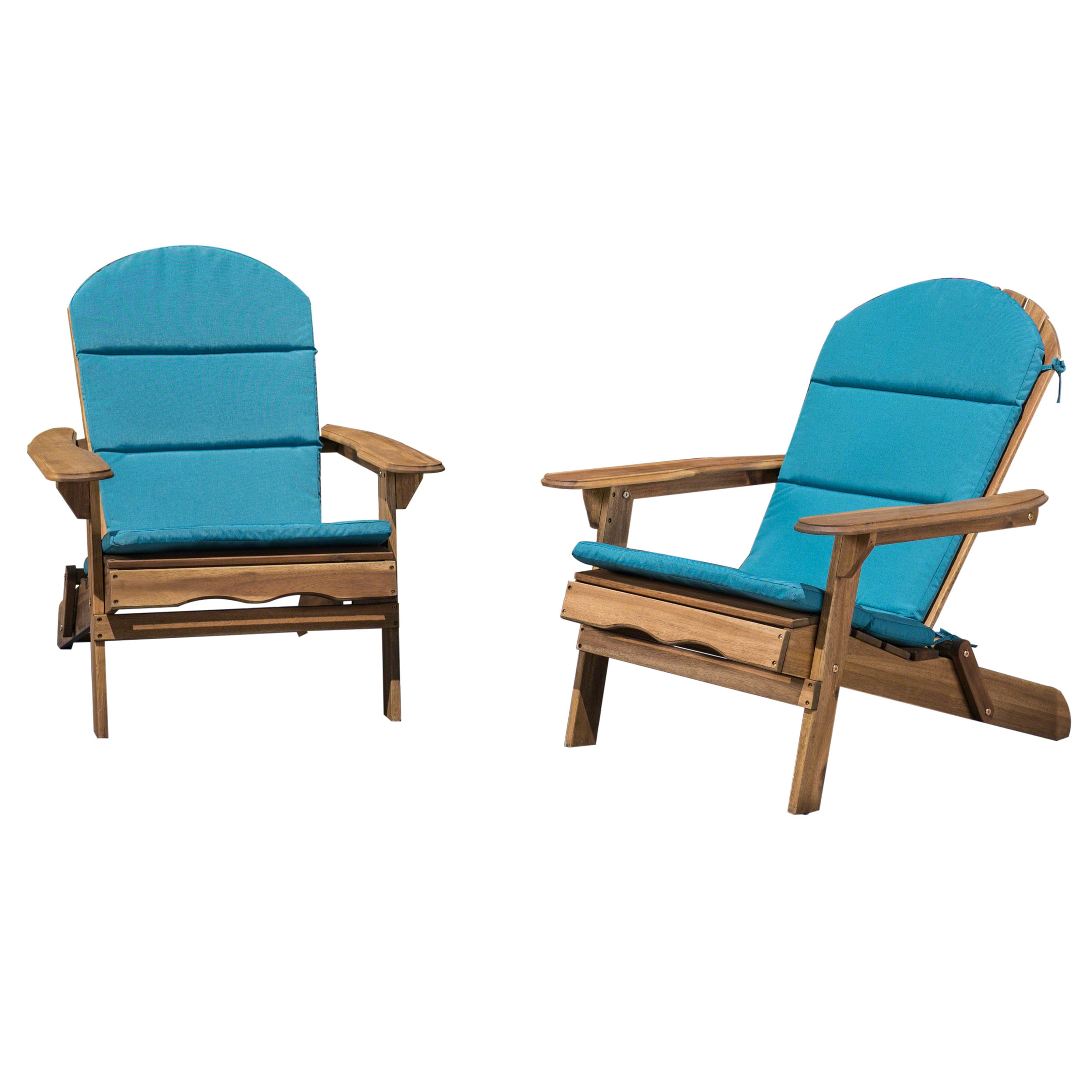 Christopher Knight Home Malibu Outdoor Acacia Wood Folding Adirondack ...
