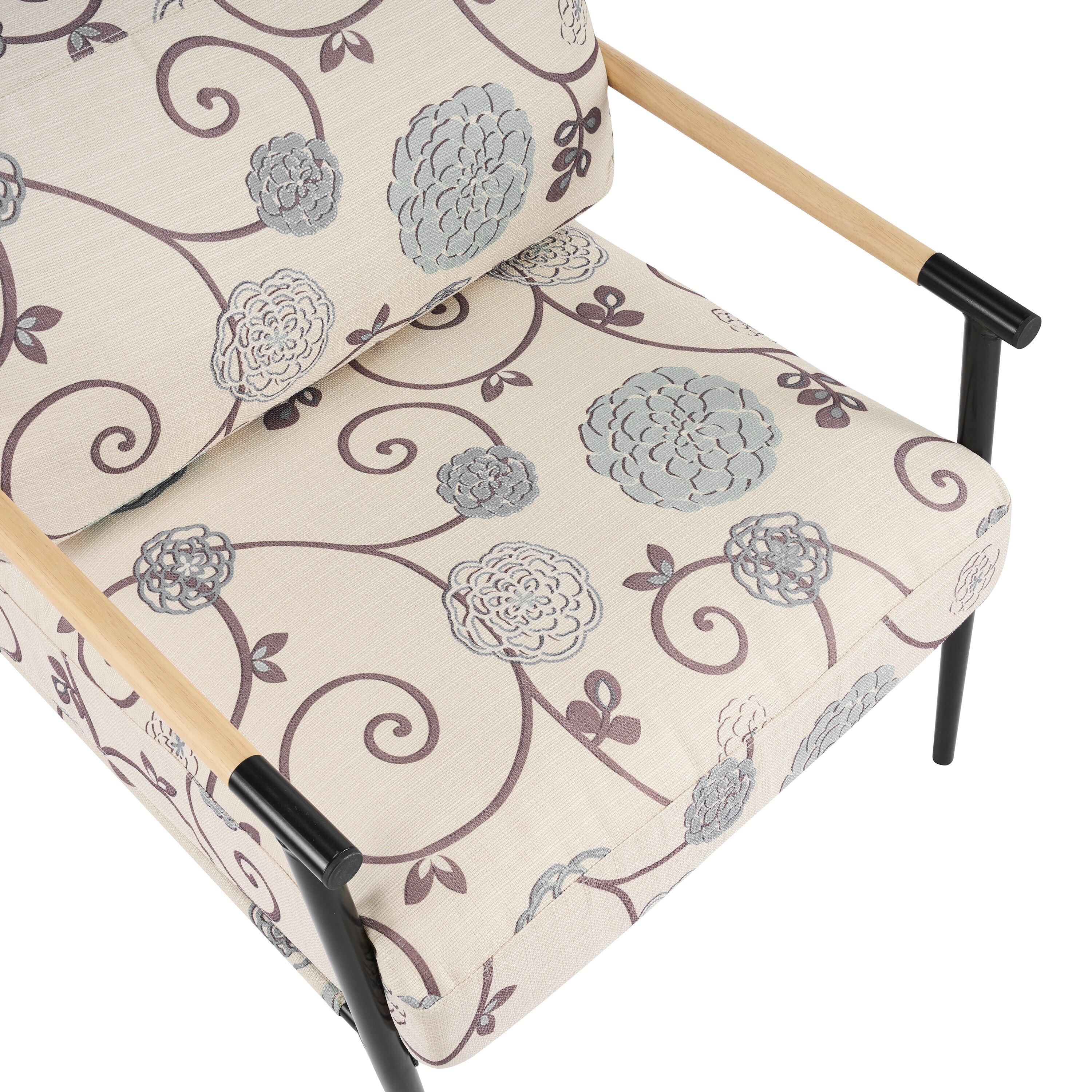 Christopher Knight Home Headly Modern Accent Chair with Plush Cushions ...