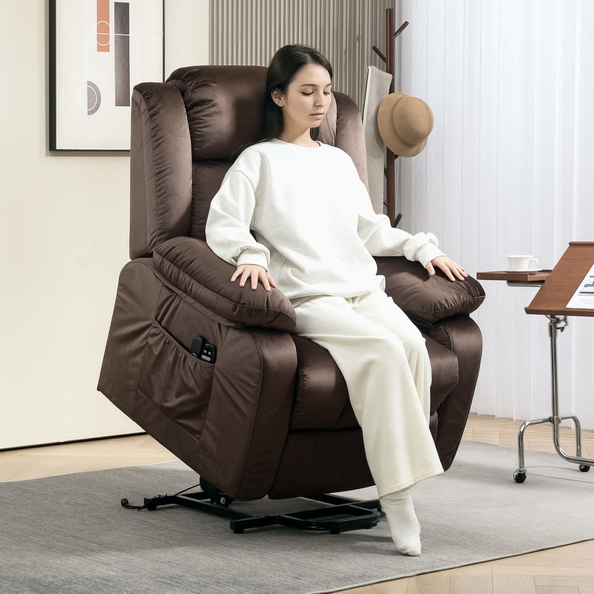 CIPACHO Power Lift Recliner Chair for Elderly Electric Lift Chair with ...
