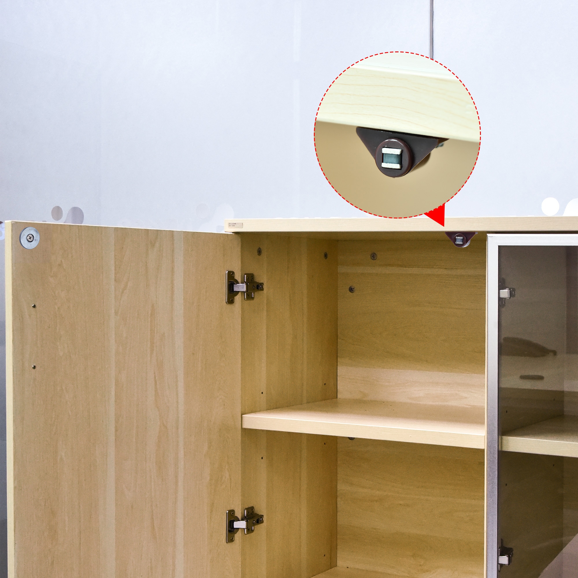 Unique Bargains Magnetic Latches Catch Cabinet Door Magnet Latch for ...