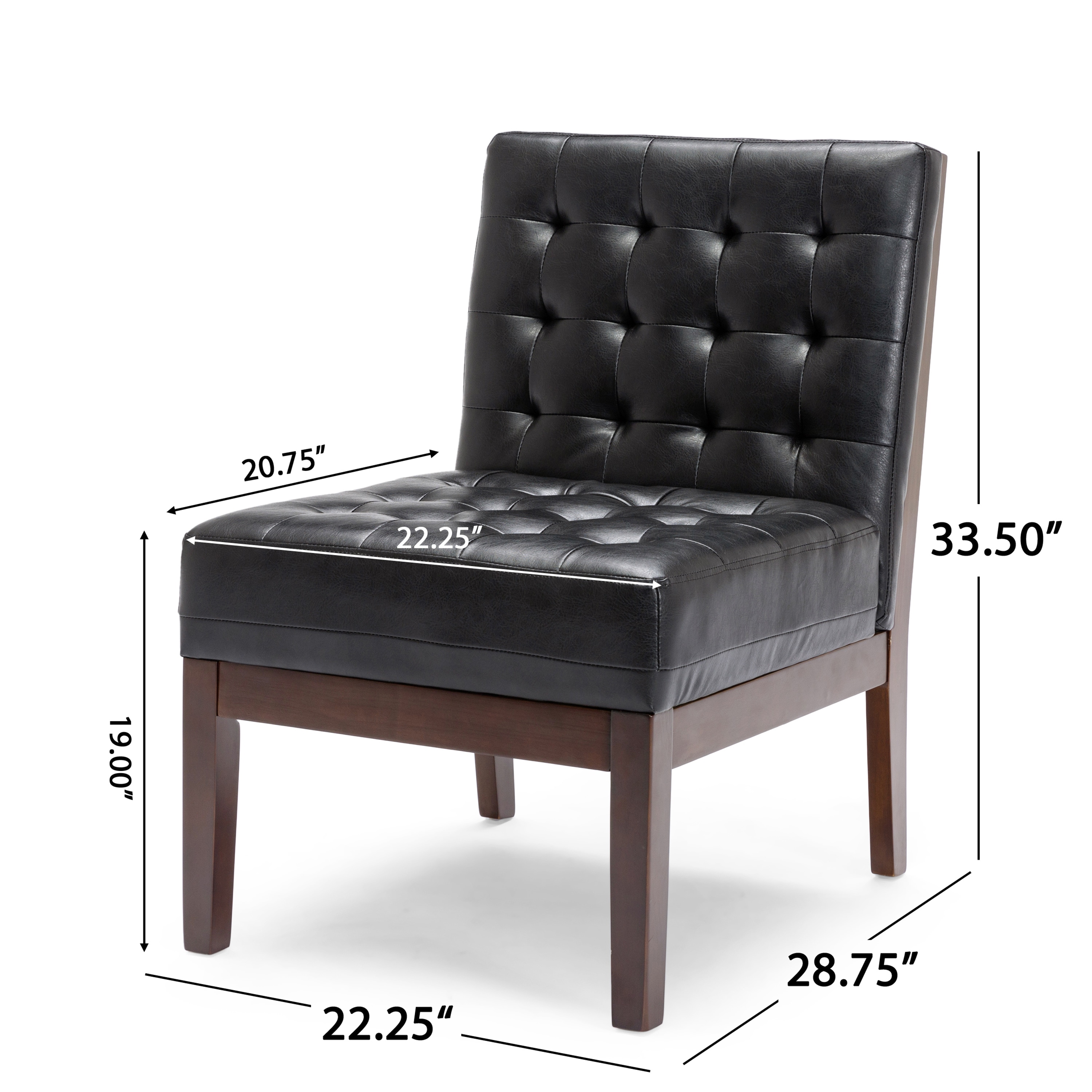 Christopher Knight Home Haven Faux Leather Upholstered Accent Lounge ...