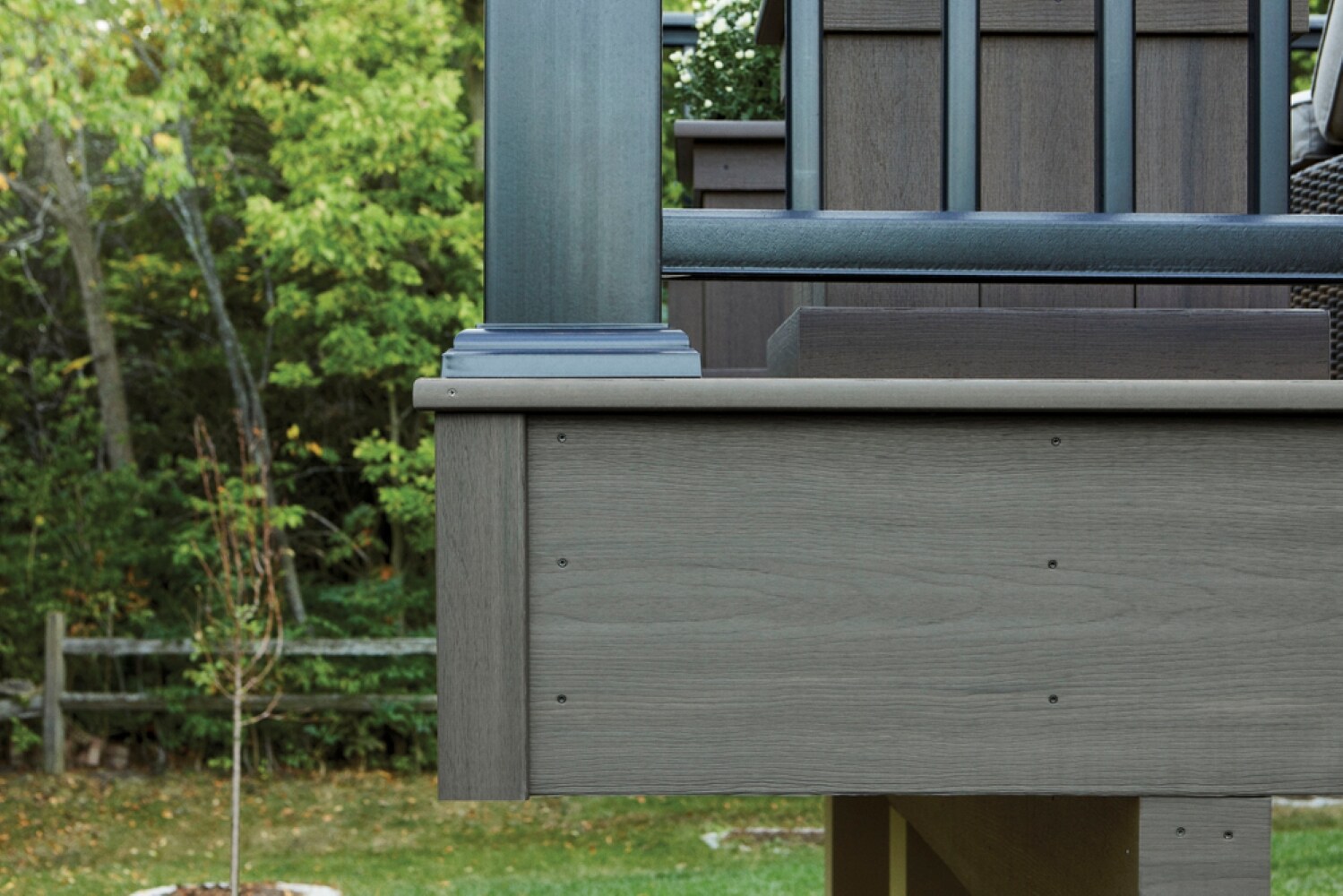 TimberTech Reserve 1/2-in x 12-in x 12-ft Composite Driftwood Fascia ...