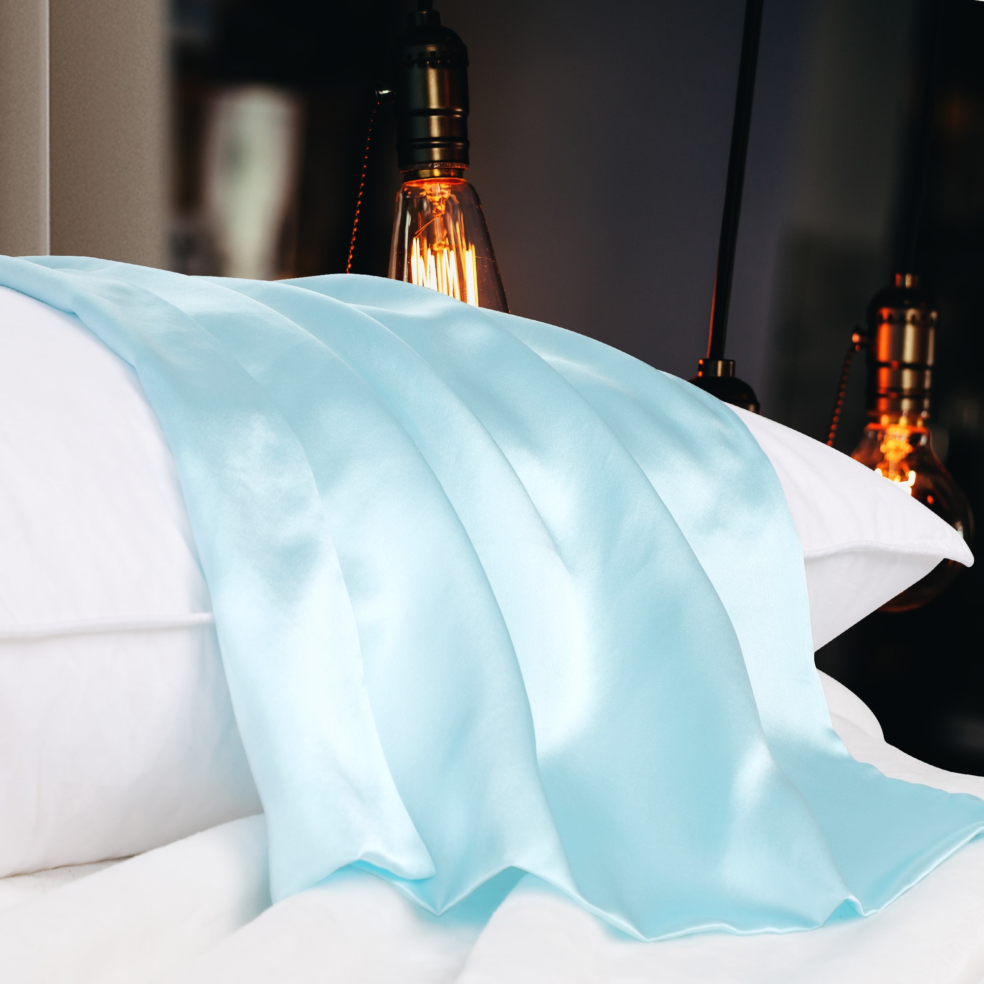 Unique Bargains Charmeuse Pure Silk Pillowcase for Hair and Skin 350TC ...