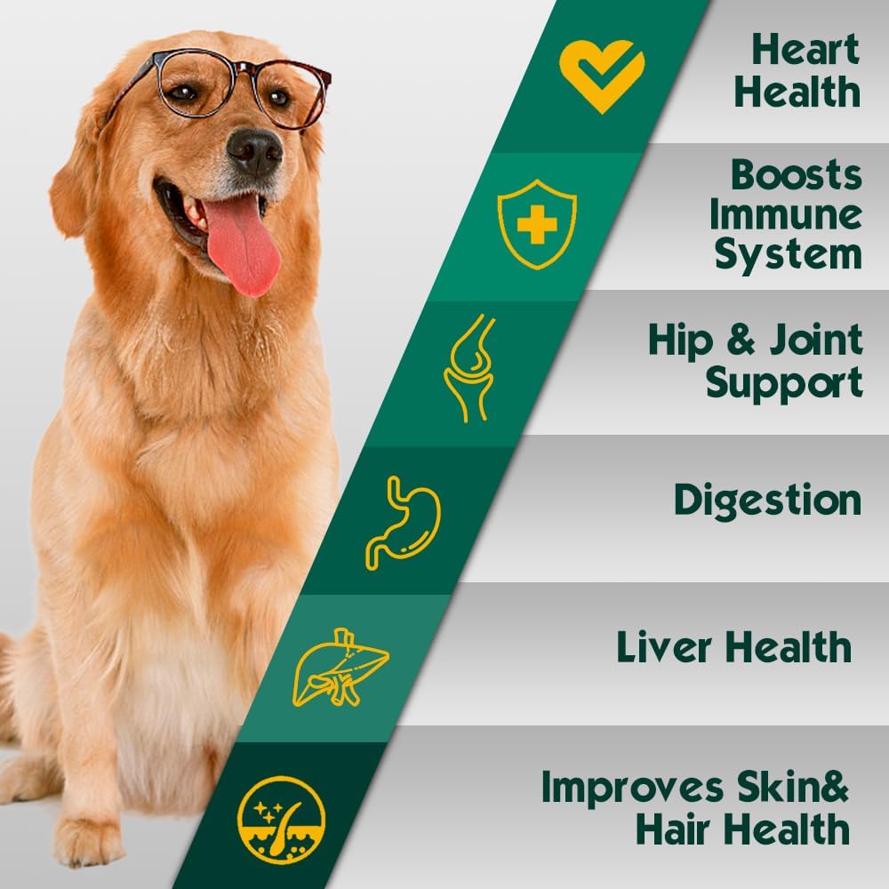 PetriMins 23-in-1 Dog Vitamins Supplements Multivitamin Treats for Dogs ...