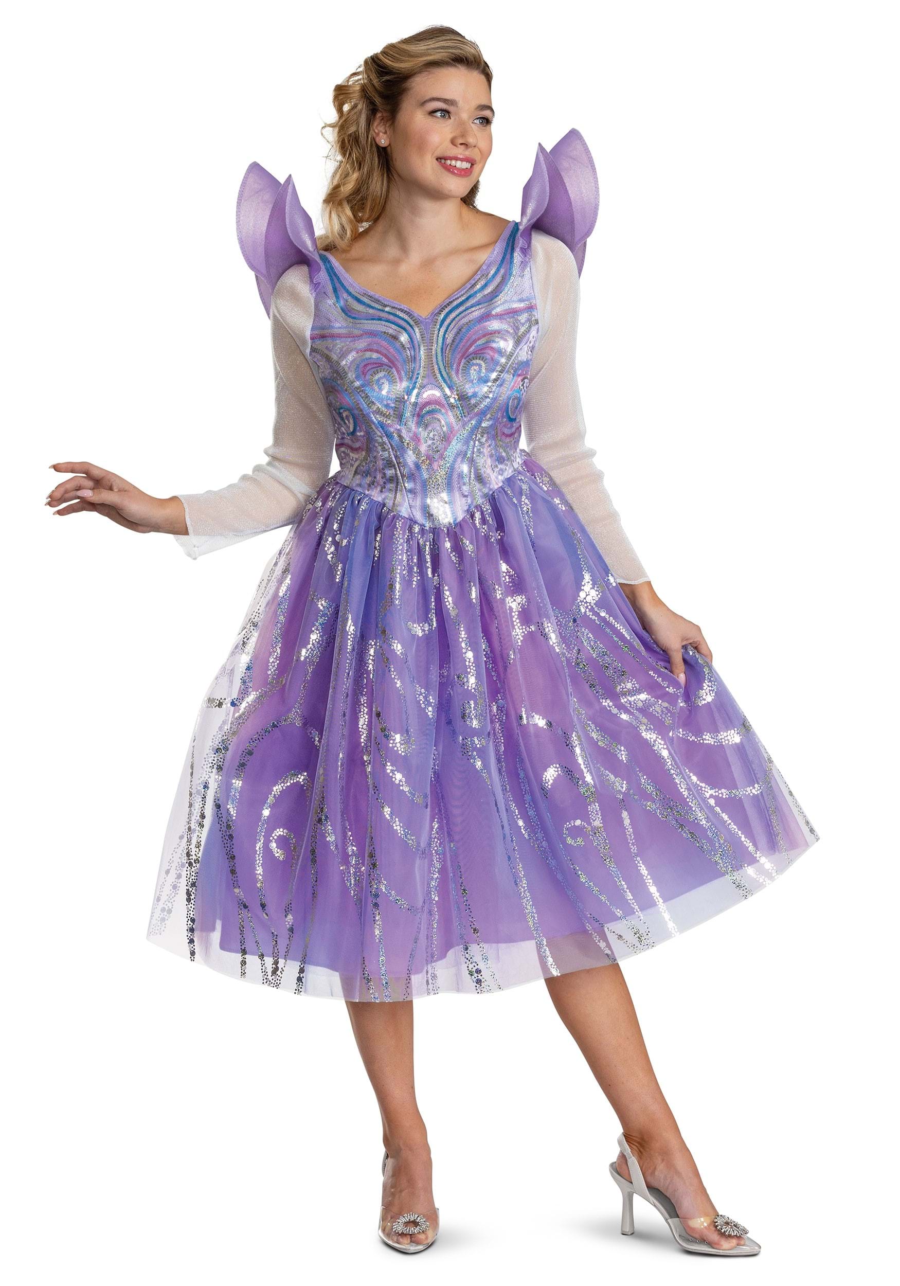 Disguise Deluxe Wicked Glinda For Good Costume for Women Wicked ...