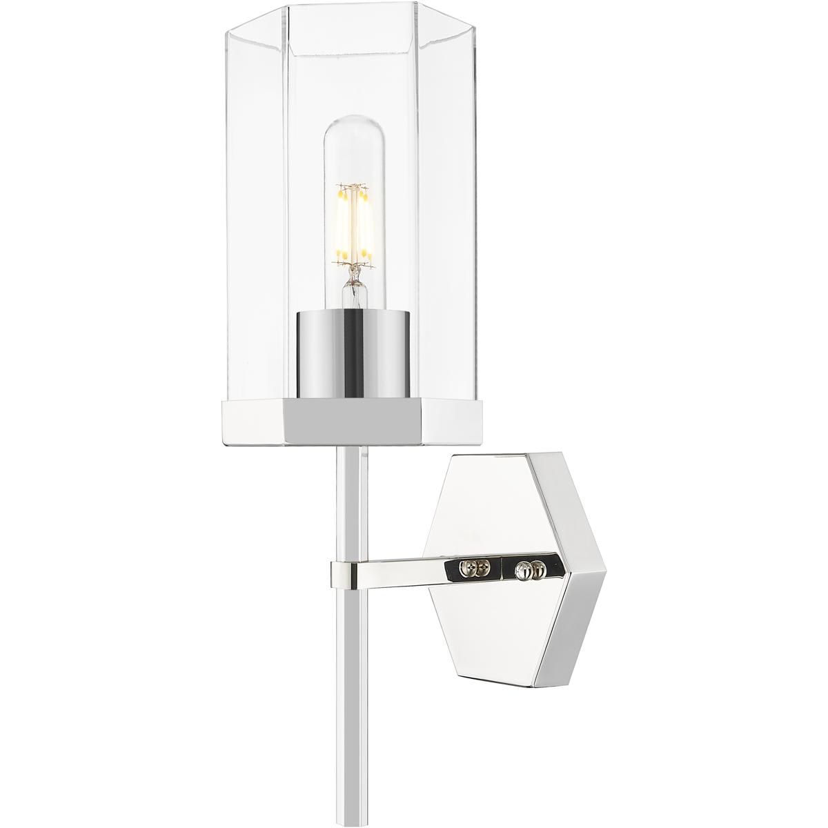 Innovations Lighting 463-1W-PN-G463-8CL Downtown Urban Blakeley Wall ...