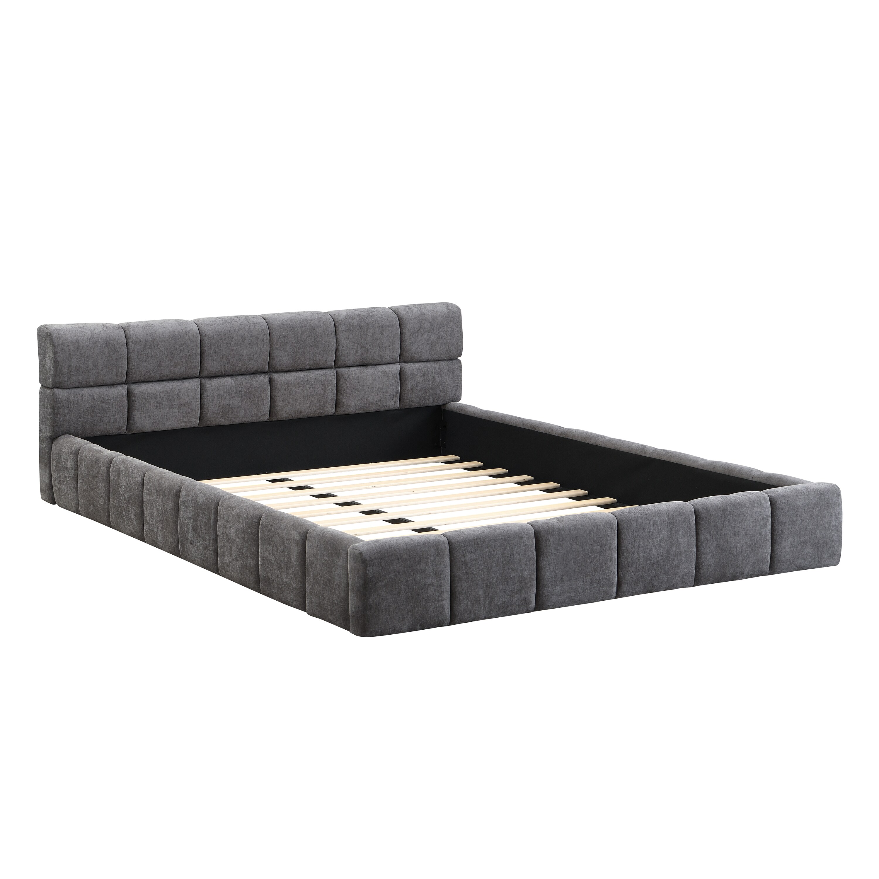Christopher Knight Home Jackson Modern Queen Size Chenille Upholstered ...