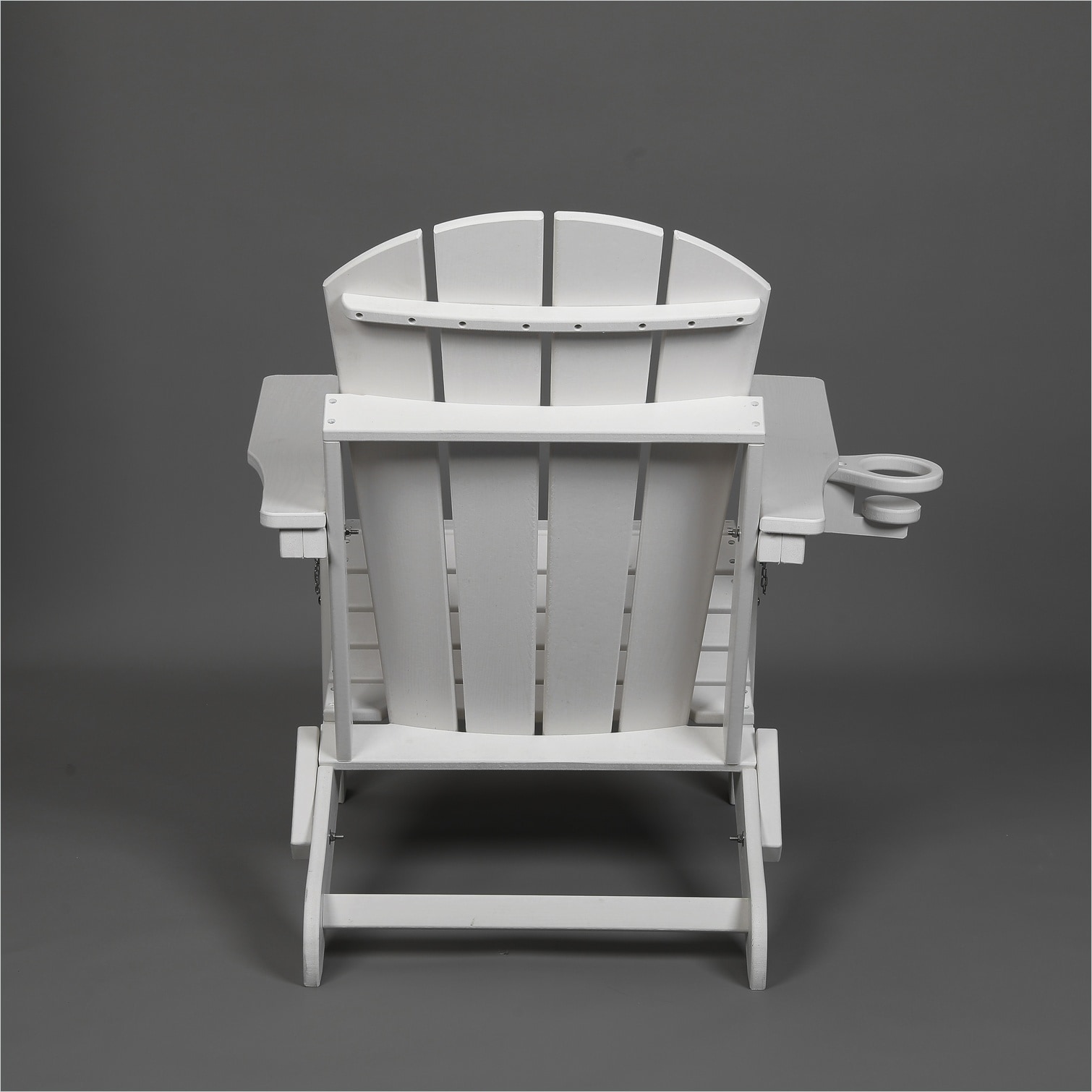 Naturefalls Folding Adirondack Composite Chair with Dual Cup Holder ...