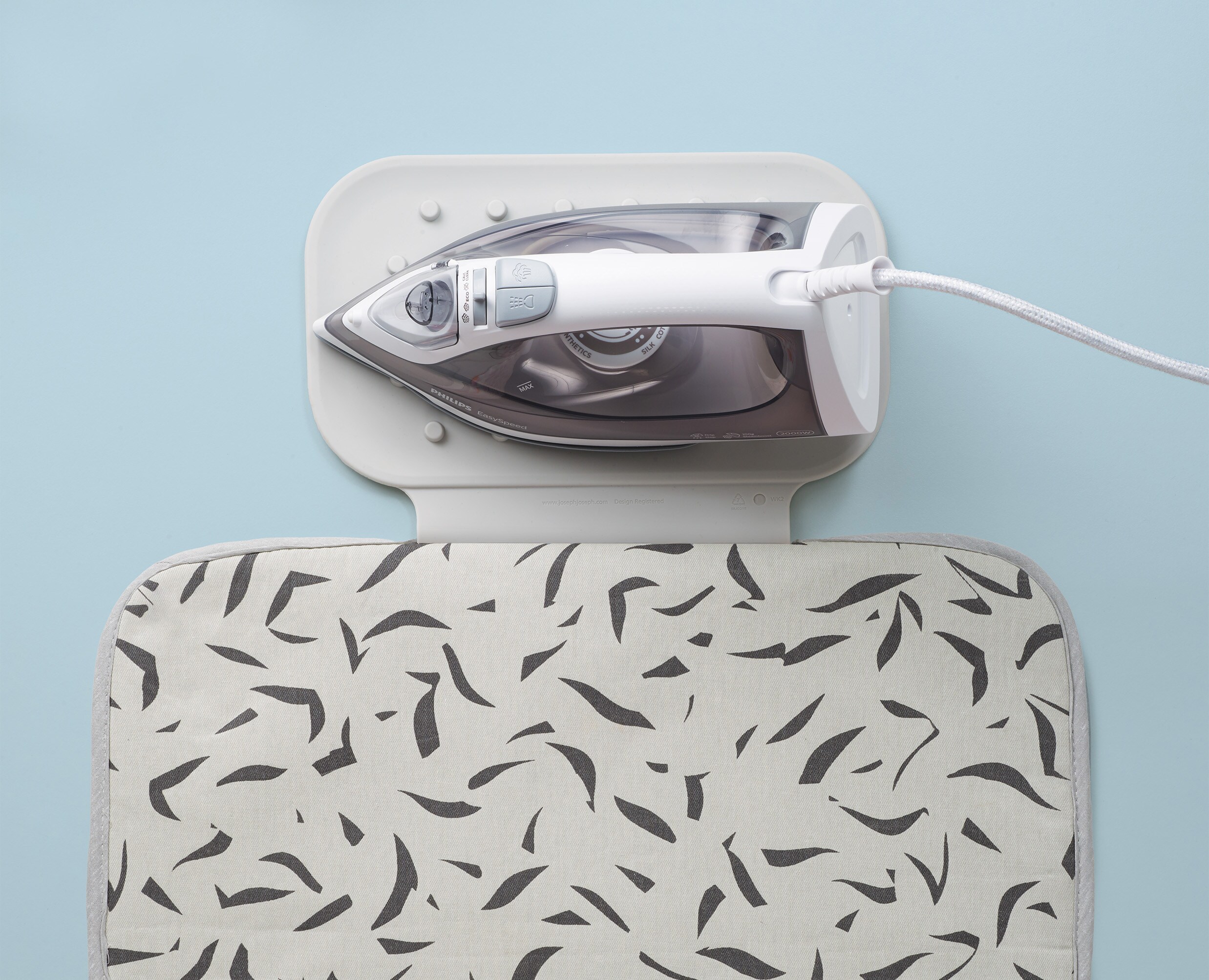 Joseph Joseph Gray Countertop Folding ironing board ( 35.43-in x 18.5 ...