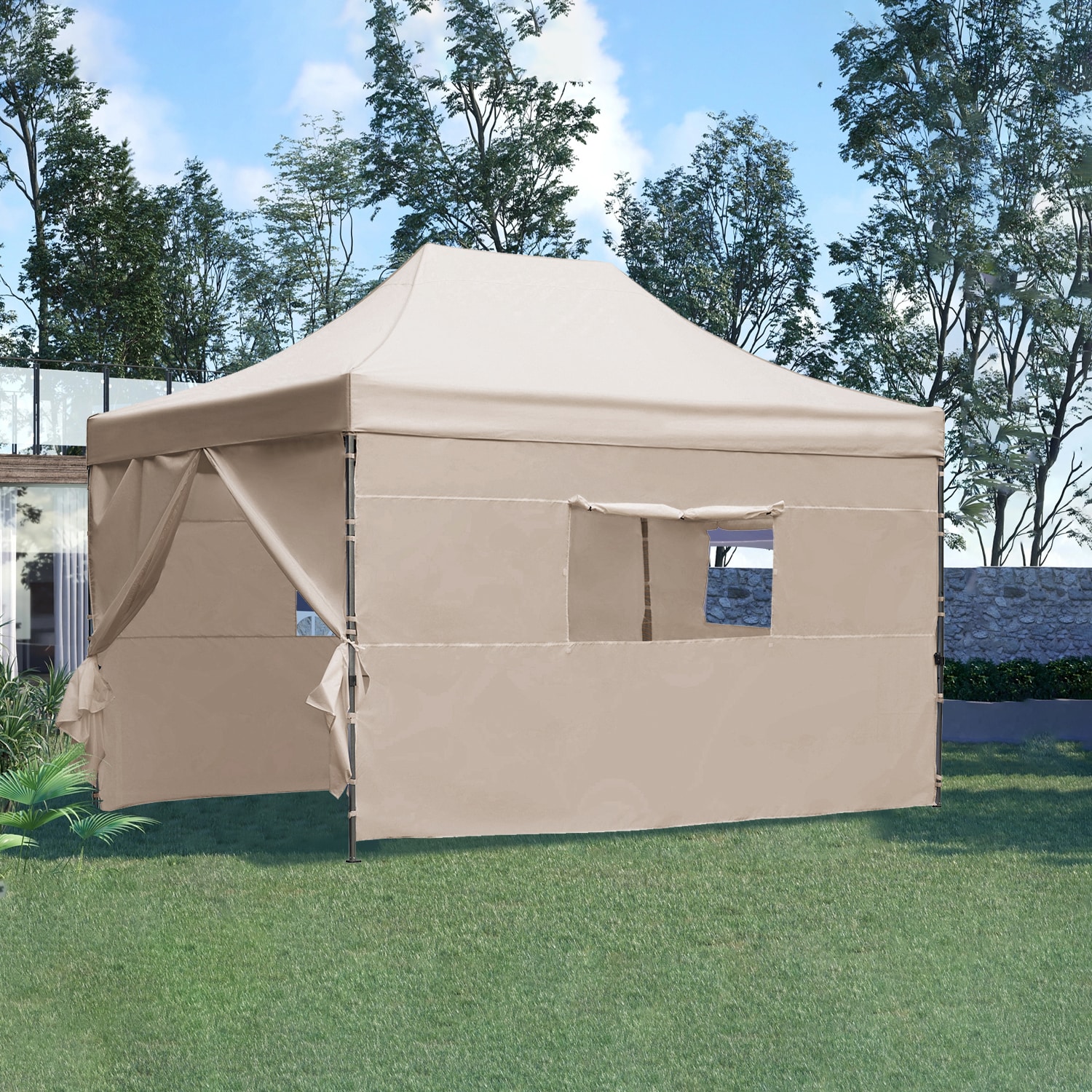 Rectangle 15-Foot-Long Canopies at Lowes.com