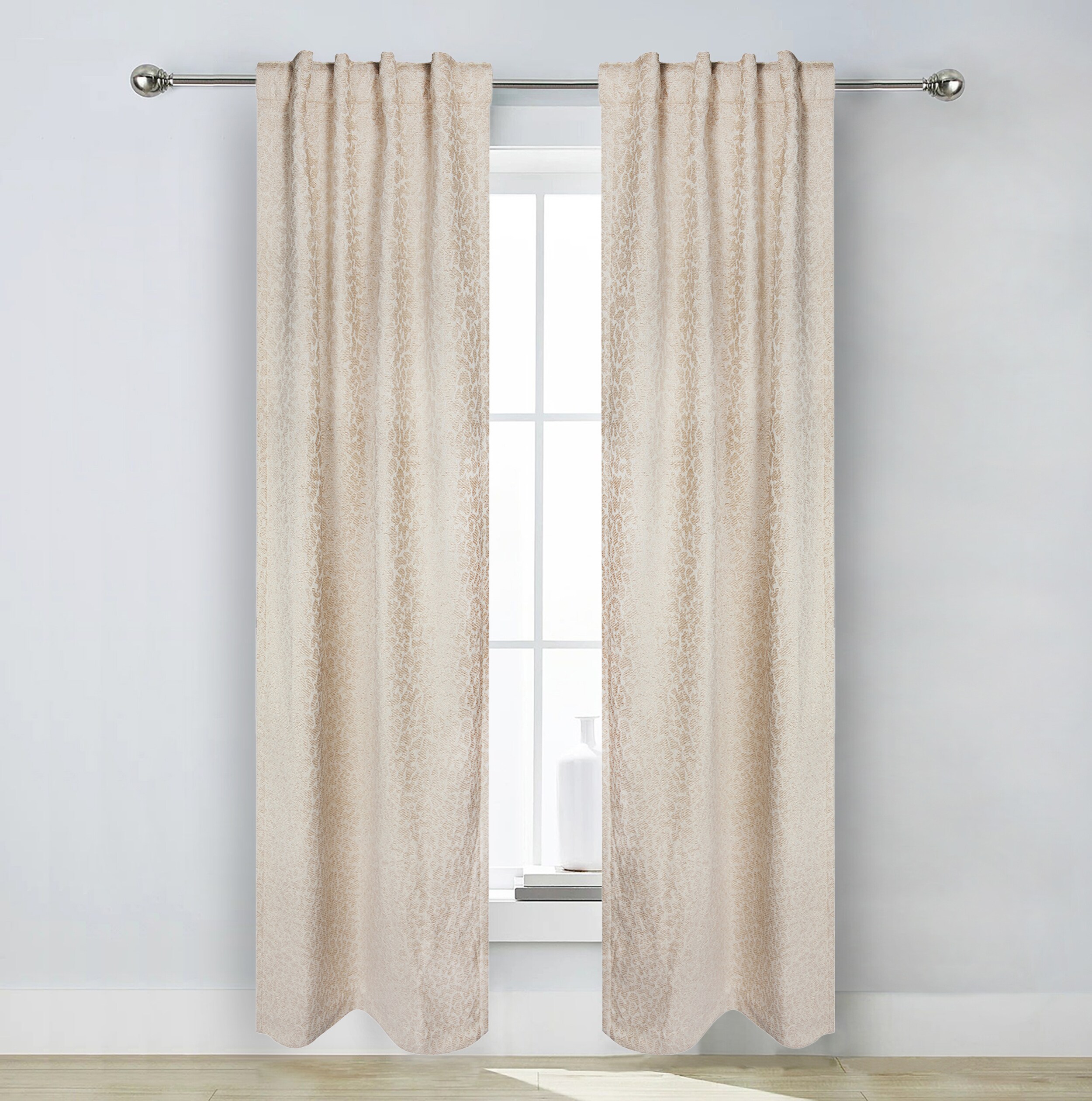 RAYA Modern/Contemporary Curtains & Drapes at Lowes.com