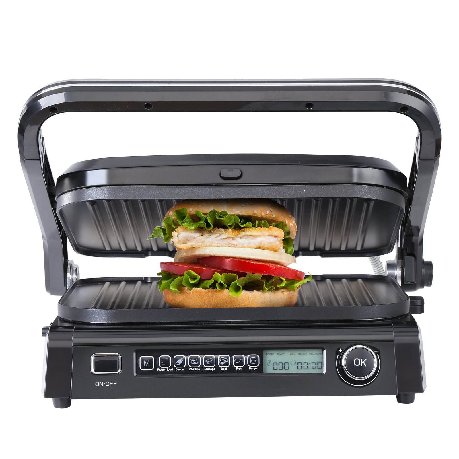 Mecale Contact grill Indoor Grills at Lowes.com