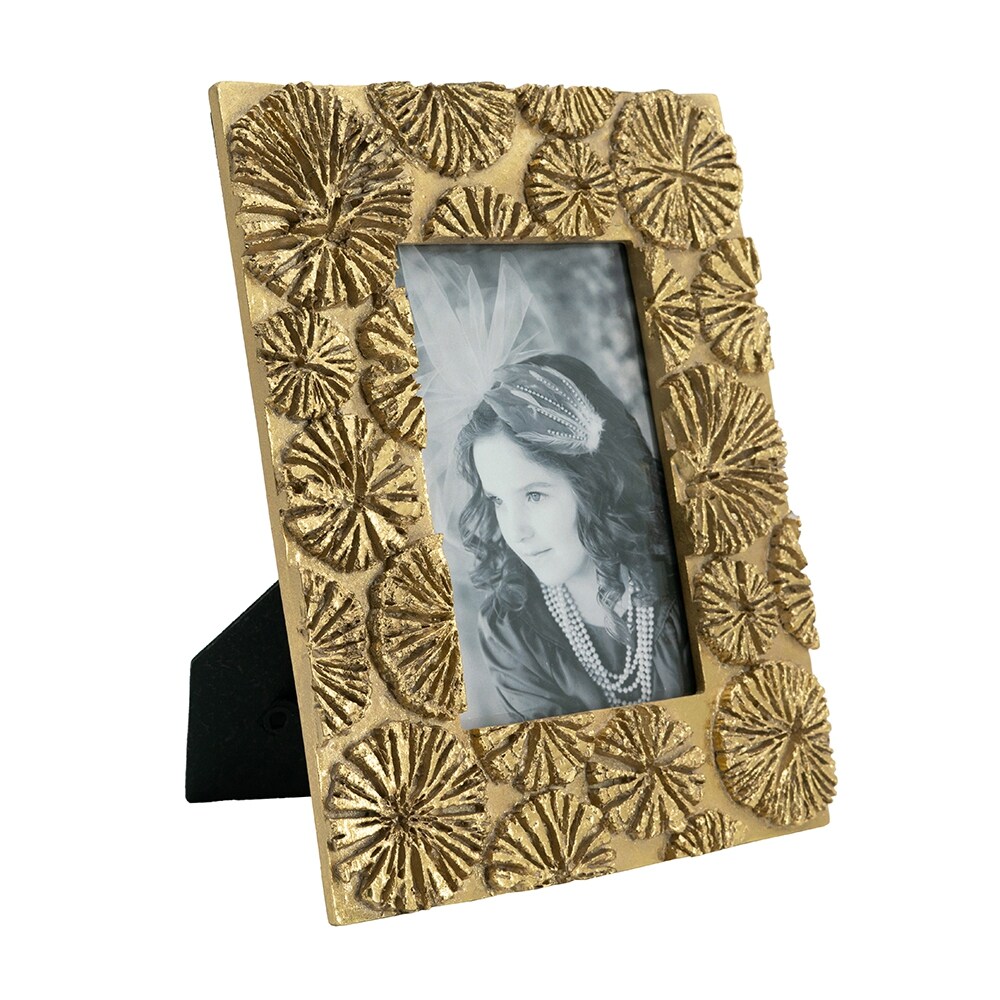 Upsimples Vintage Inspired Photo Frame Set of 2 Metallic Silver Finish ...