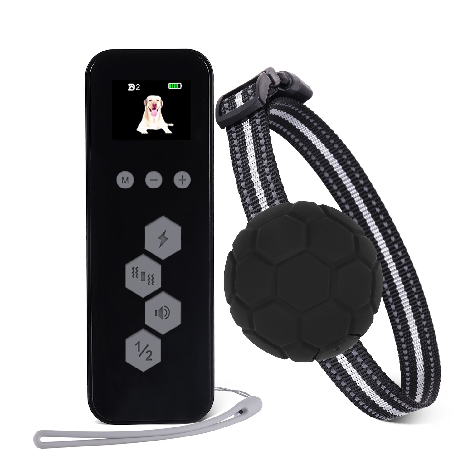 Pet Life Pet Life Howless LED 1-to-2 Dog 1,200 Foot Range 7-Level ...
