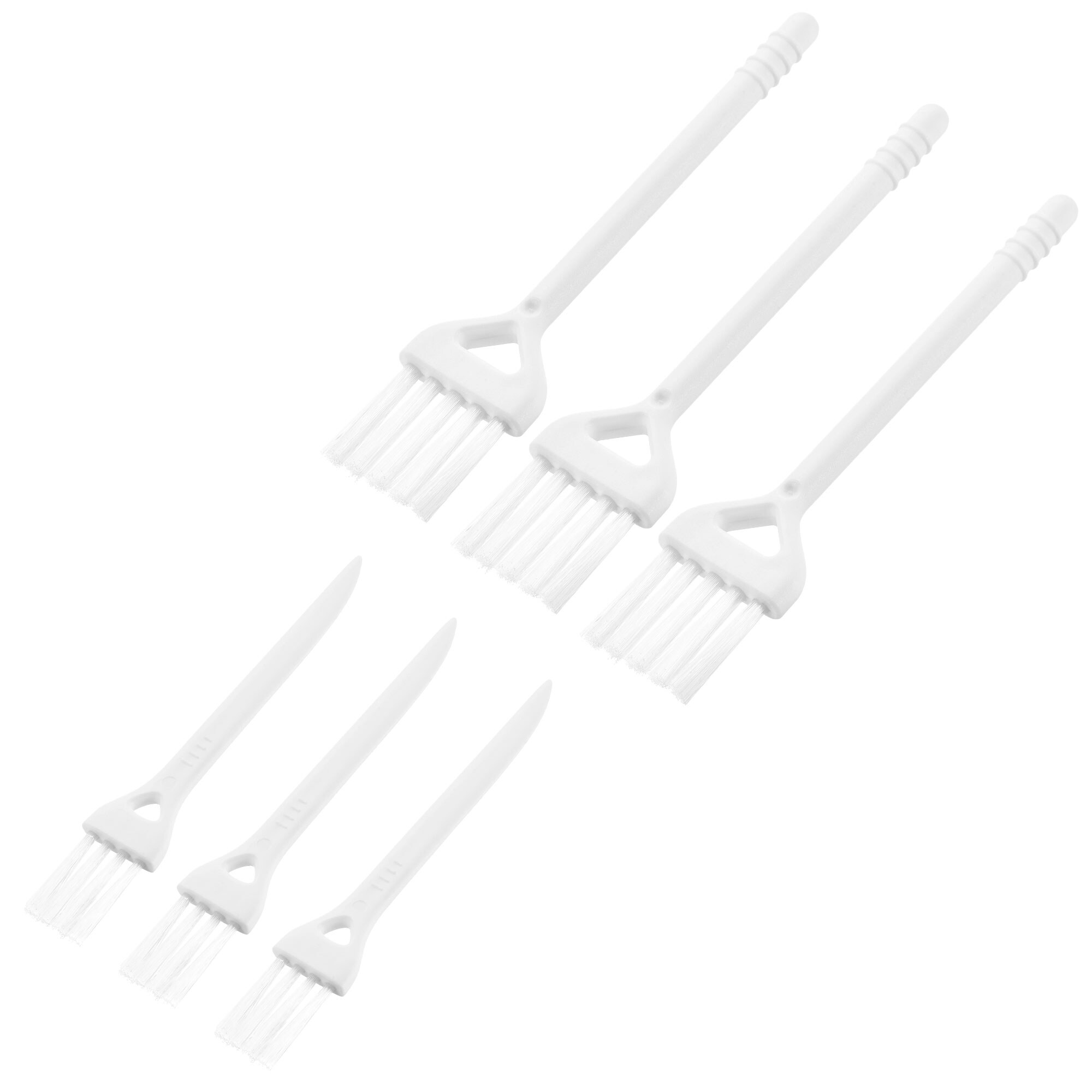 Unique Bargains Shaver Cleaning Brush Tools Nylon Bristles White 2 ...
