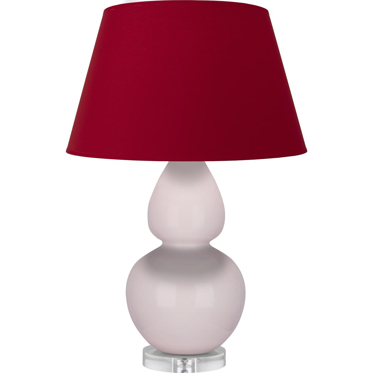 Robert Abbey Lighting Robert Abbey RW23R Double Gourd Table Lamp Rose ...