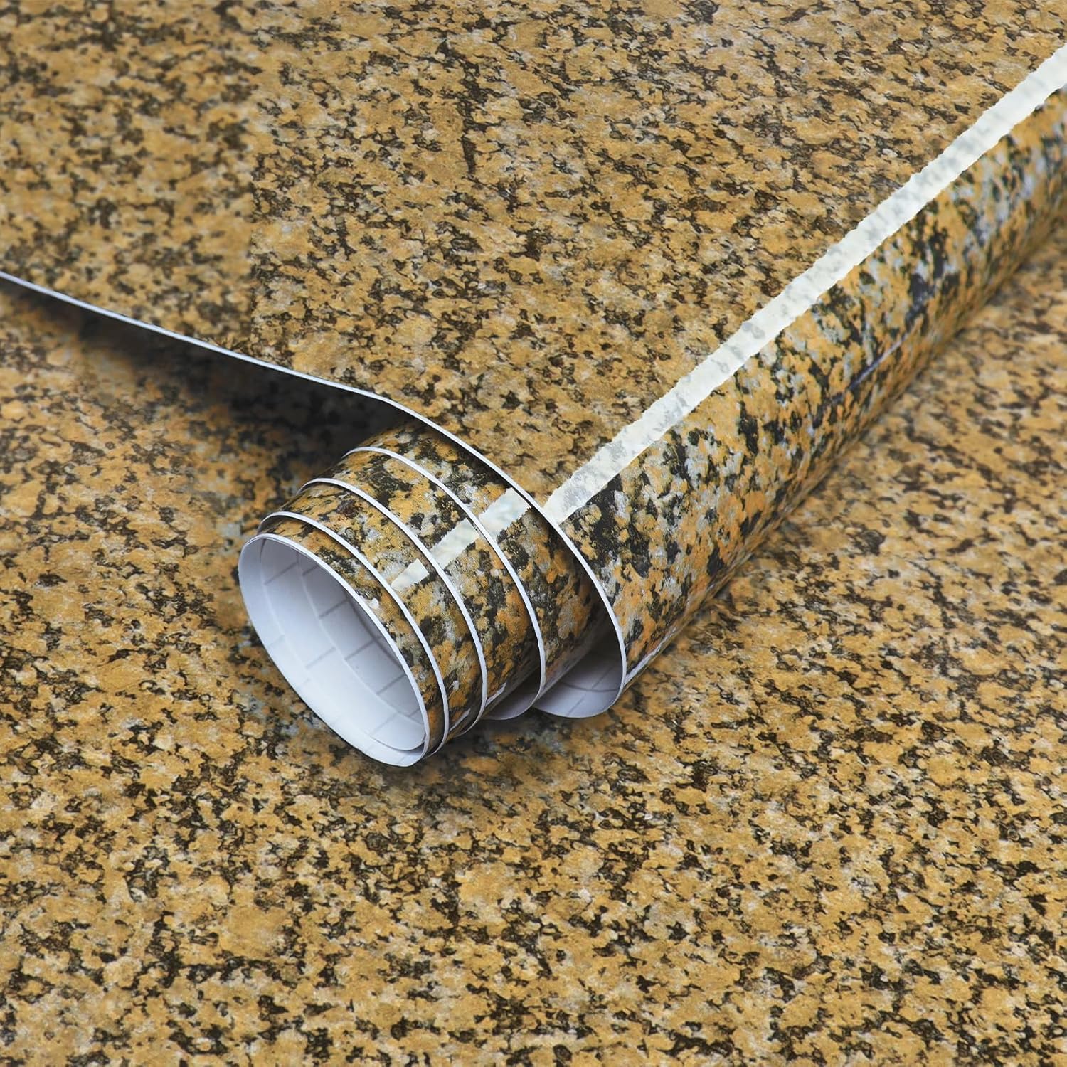 STICKGOO Self Adhesive Contact Paper Peel and Stick Granite Contact ...